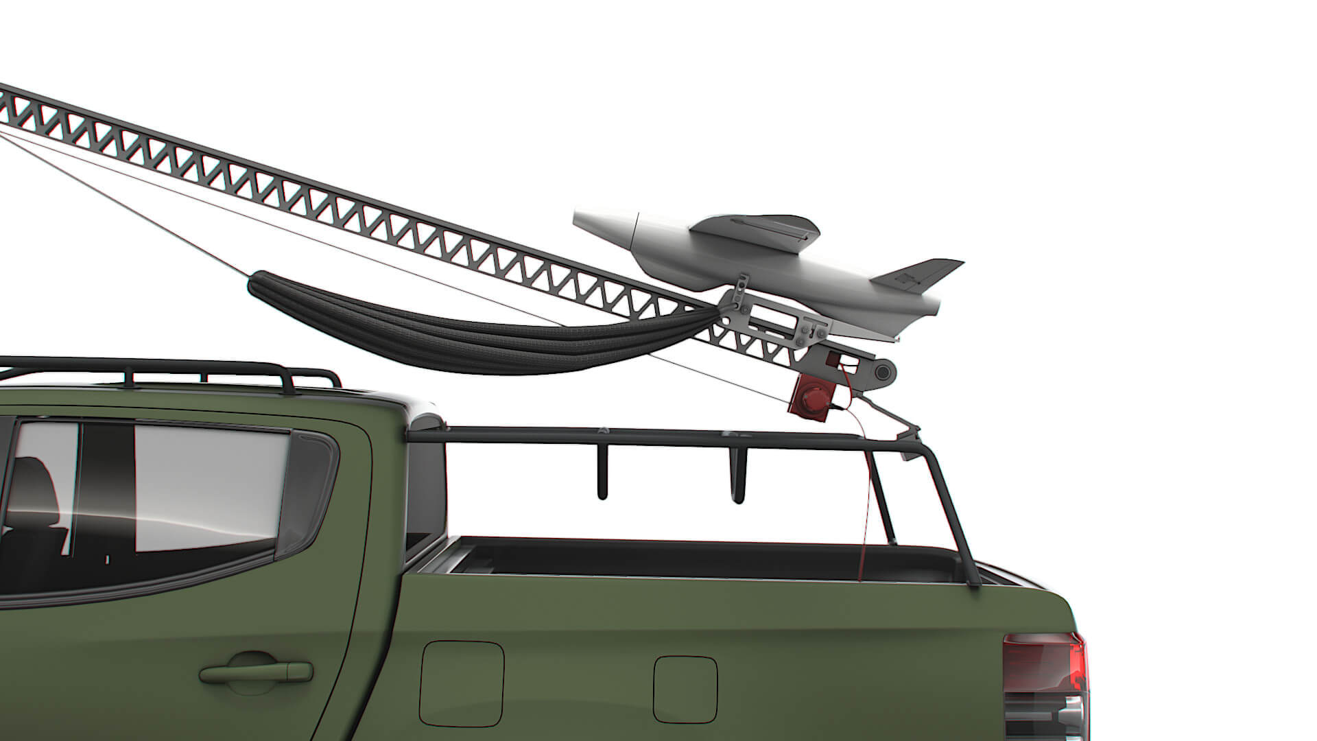 Mitsubishi L200 RAM II UAV 2023 - 3D Model by Creator 3D