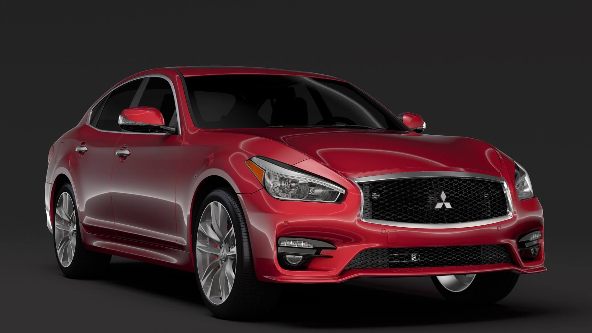Mitsubishi Proudia S 2018 - 3D Model by Creator 3D
