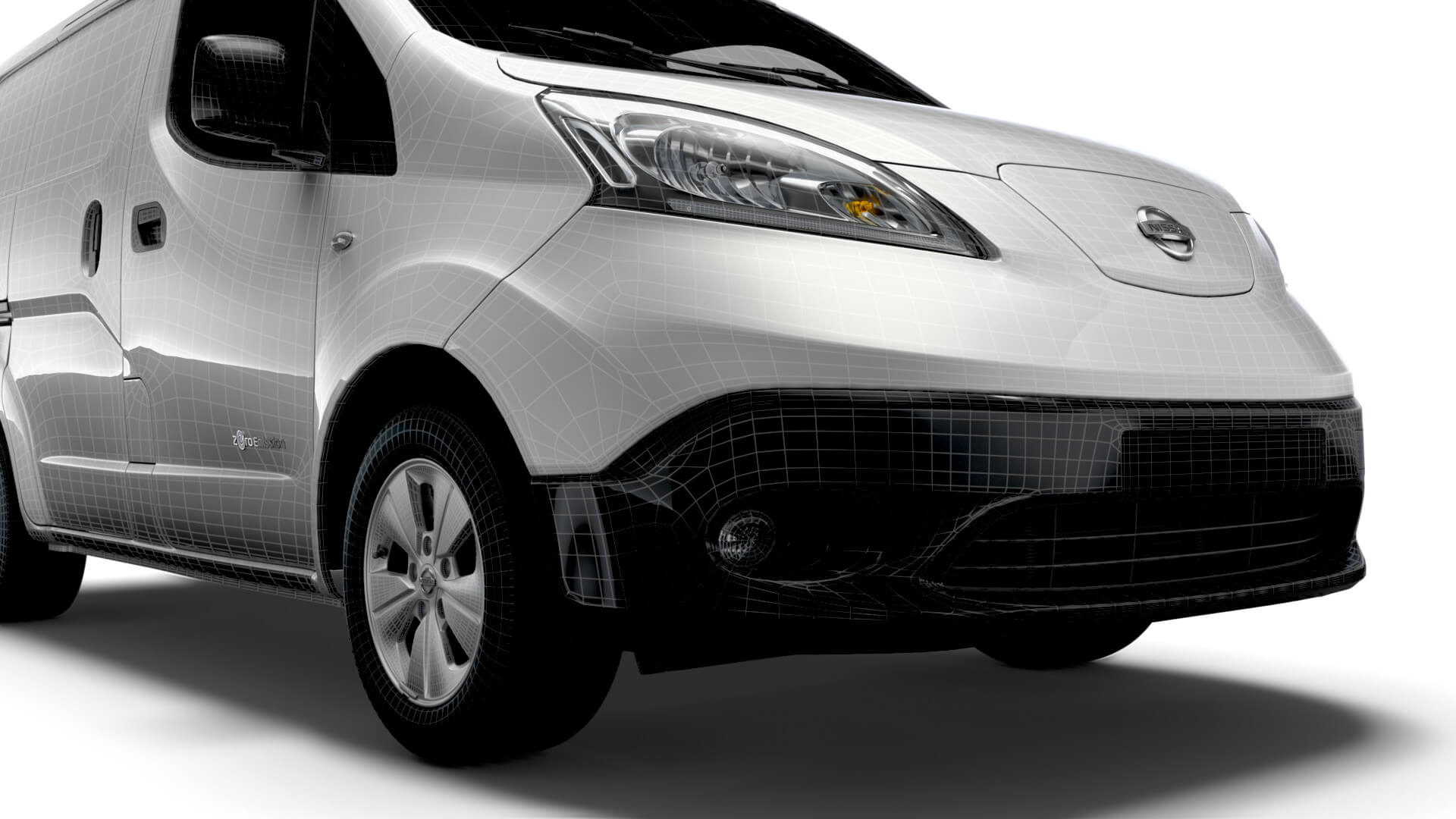 Nissan E NV200 Van 2022 - 3D Model by Creator 3D