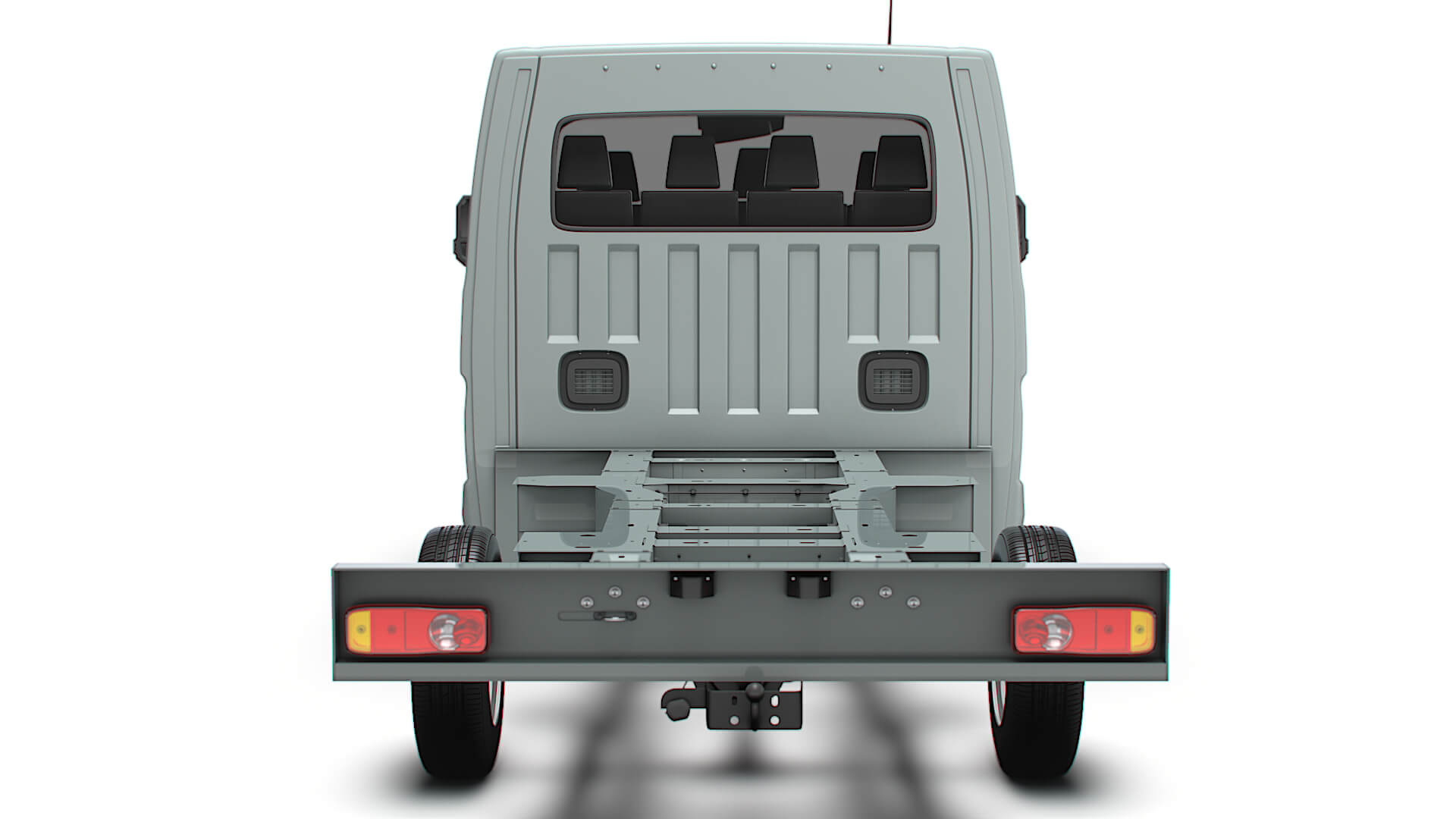 Nissan Interstar CrewCab L3 Chassis 2024 - 3D Model by Creator 3D