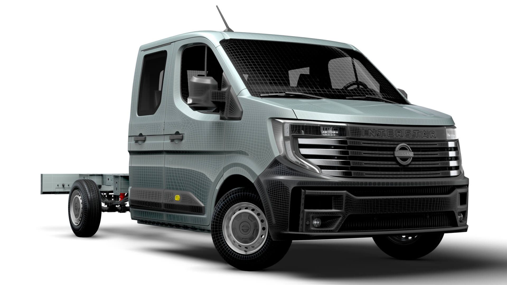 Nissan Interstar CrewCab L3 Chassis 2024 - 3D Model by Creator 3D