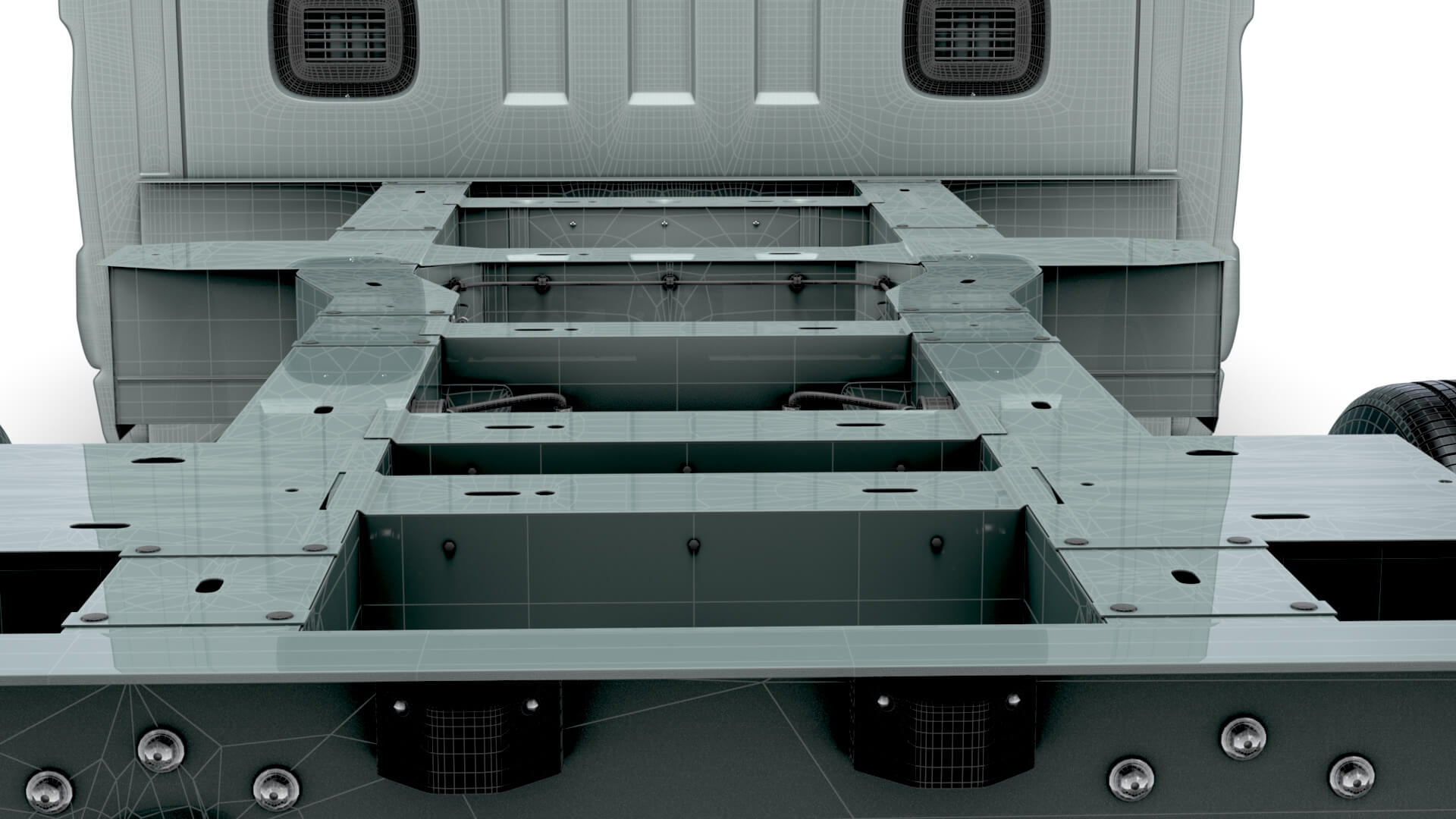 Nissan Interstar CrewCab L3 Chassis 2024 - 3D Model by Creator 3D