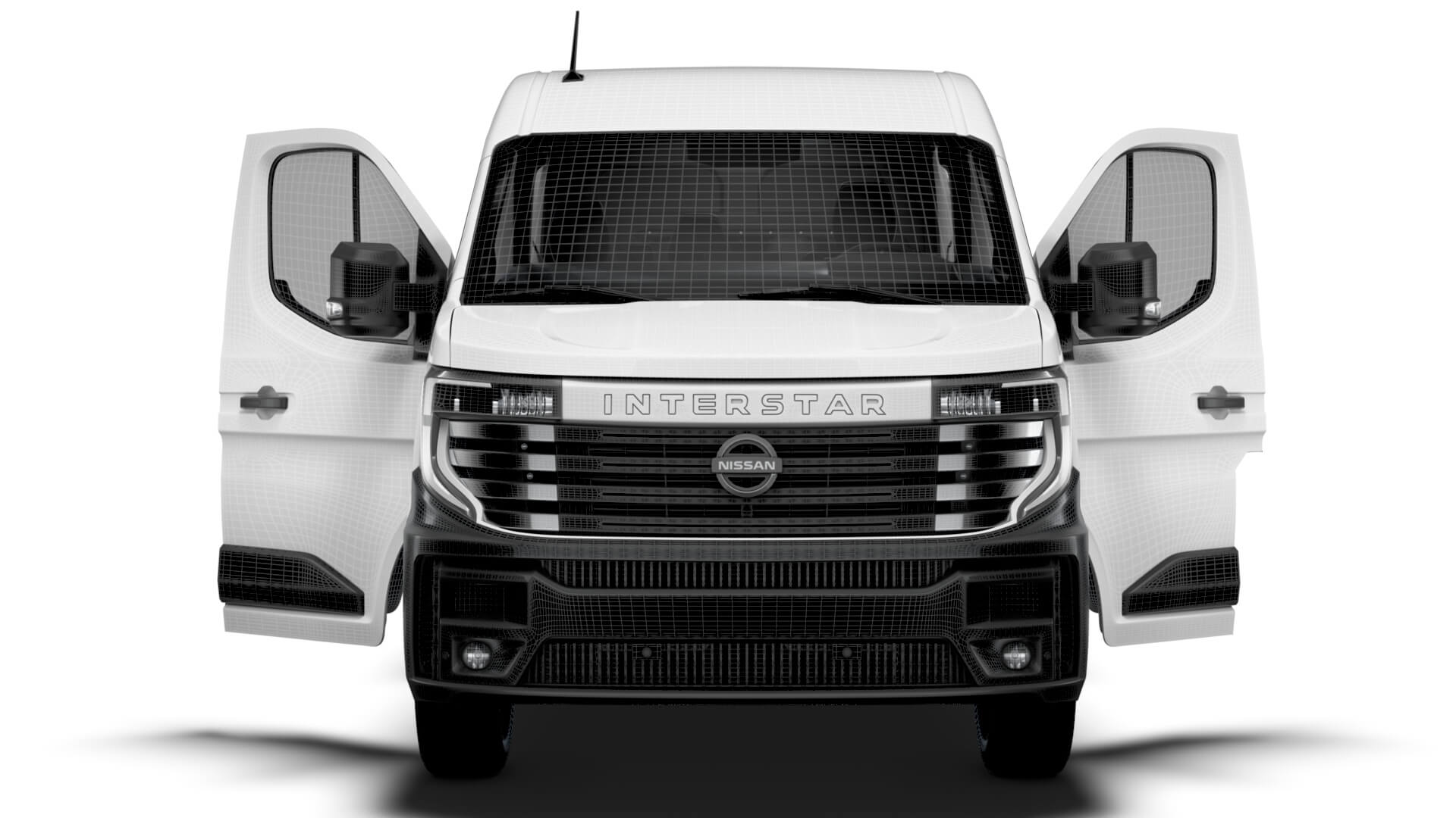 Nissan Interstar L3H2 CrewCab Van HQ Interior 2024 - 3D Model by Creator 3D