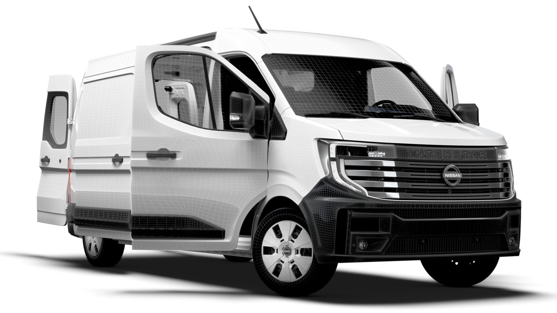 Nissan Interstar L3H2 Van HQ Interior 2024 - 3D Model by Creator 3D