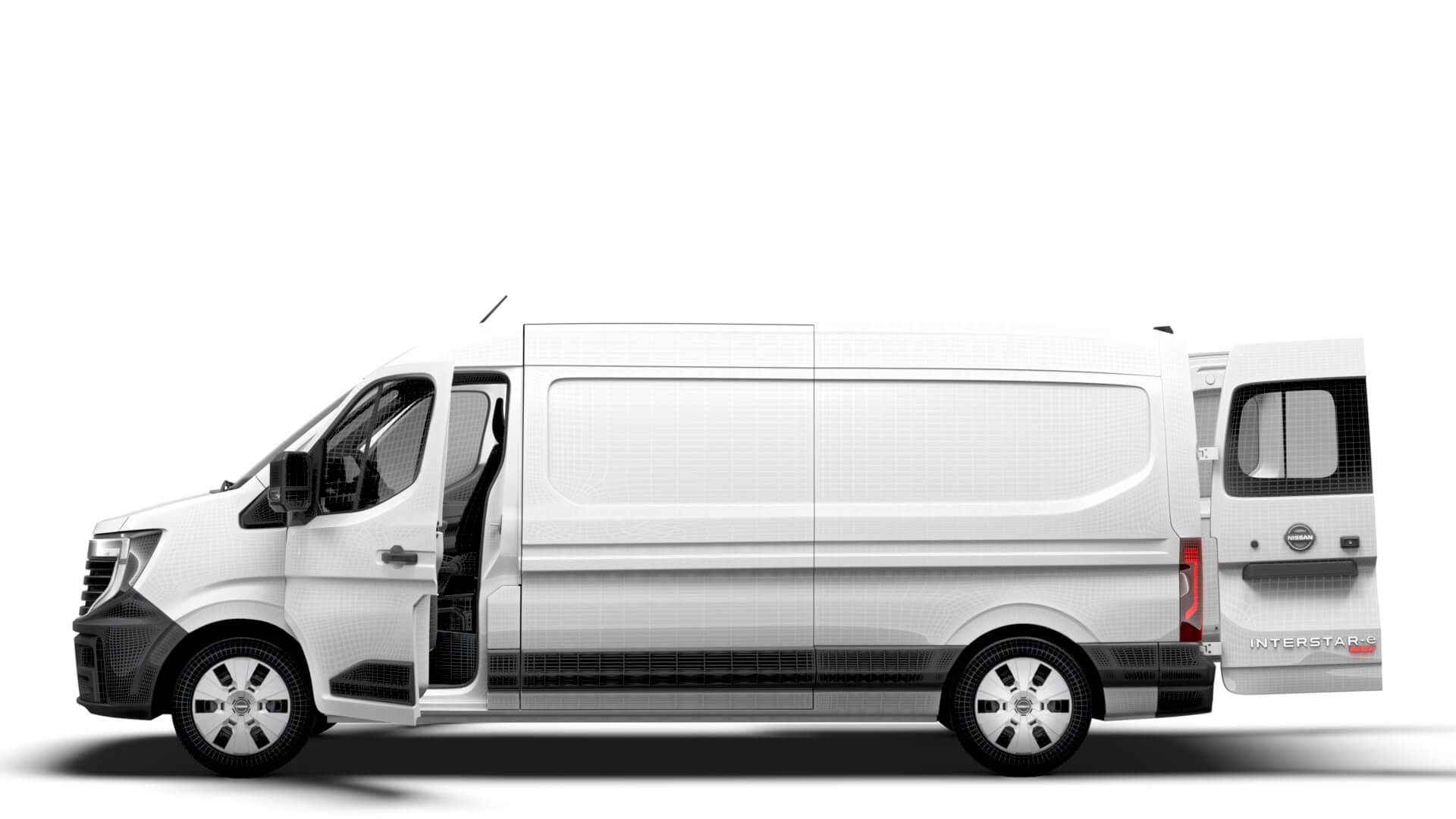 Nissan Interstar L3H2 Van HQ Interior 2024 - 3D Model by Creator 3D