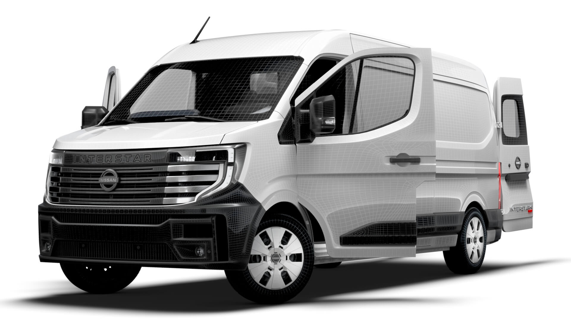 Nissan Interstar L3H2 Van HQ Interior 2024 - 3D Model by Creator 3D