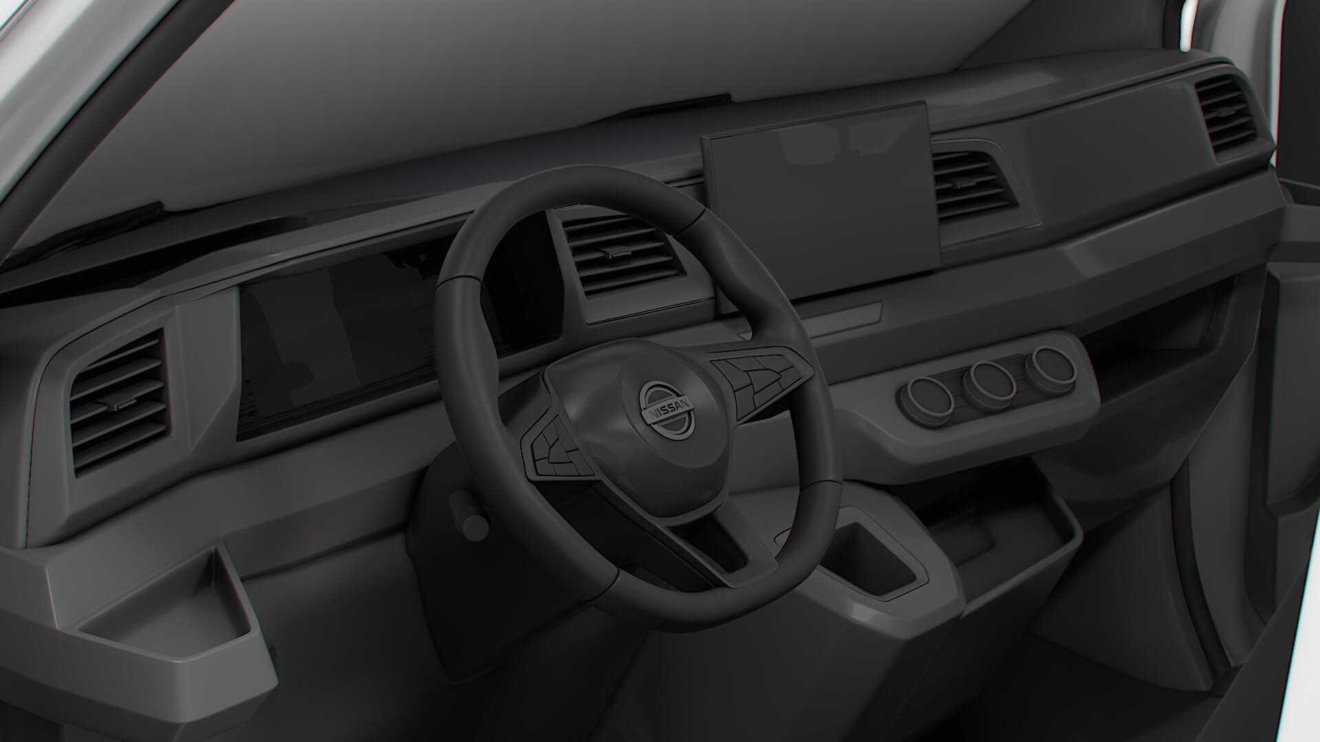 Nissan Interstar L4H3 CrewCab Van HQ Interior 2024 - 3D Model by Creator 3D