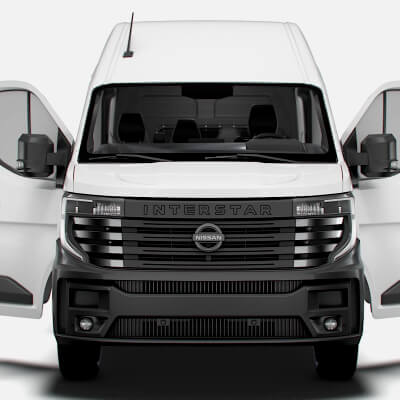 Nissan Interstar L4H3 CrewCab Van HQ Interior 2024 - 3D Model by Creator 3D