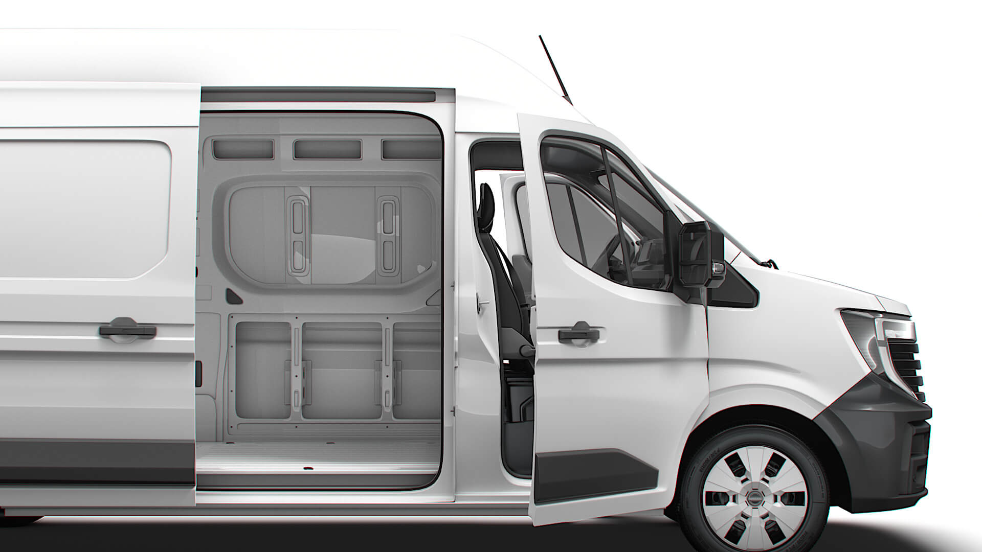 Nissan Interstar L4H3 Van HQ Interior 2024 - 3D Model by Creator 3D