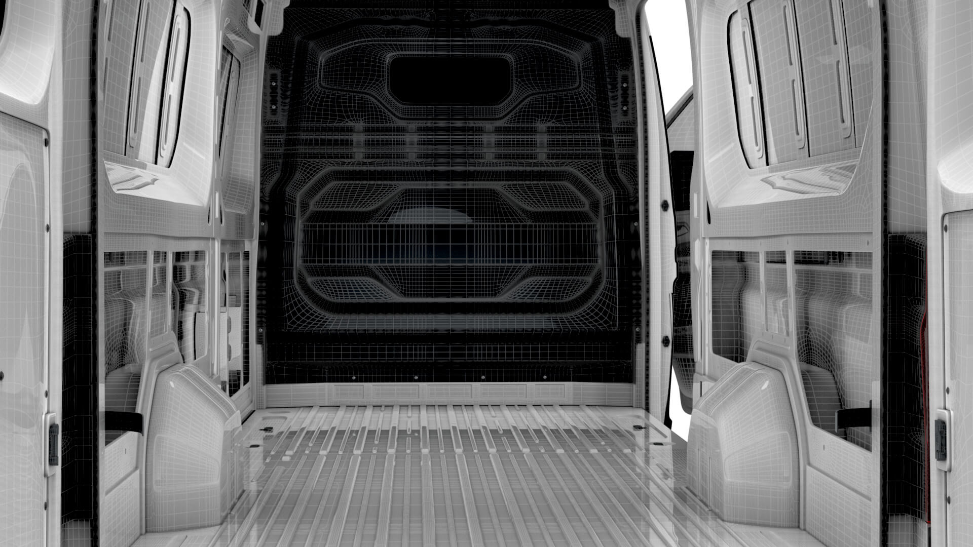 Nissan Interstar L4H3 Van HQ Interior 2024 - 3D Model by Creator 3D