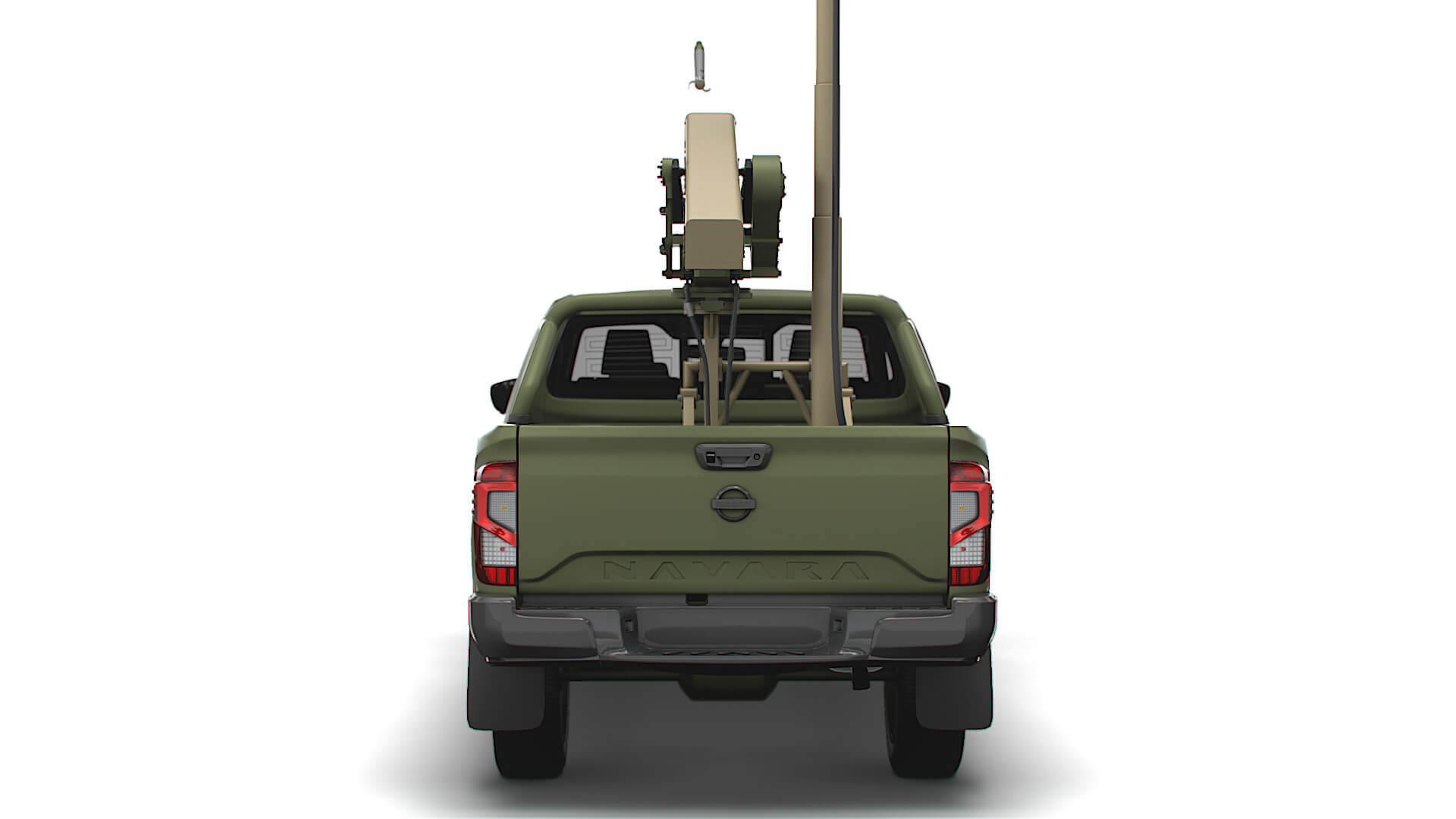 Nissan Navarra Vampire C-UAS 2023 3D Model by Creator 3D