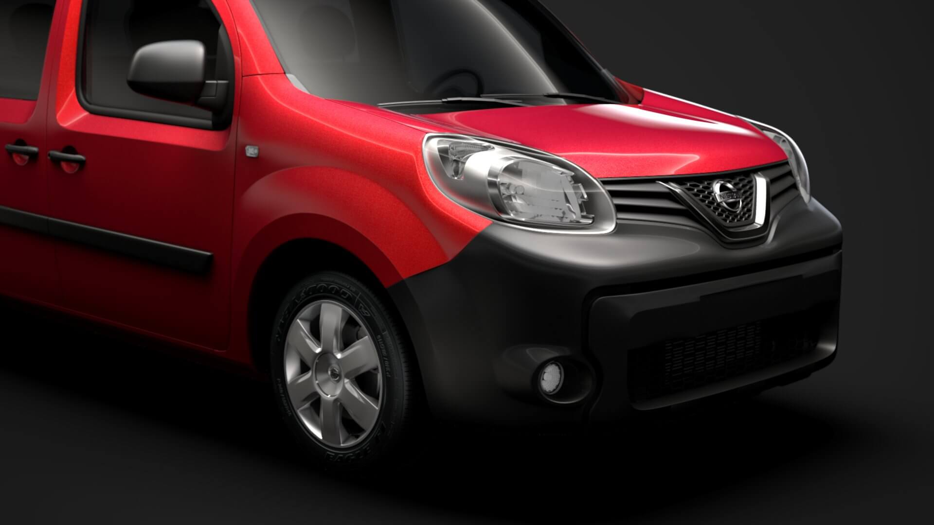 Nissan NV 250 Combi L2 2019 - 3D Model by Creator 3D