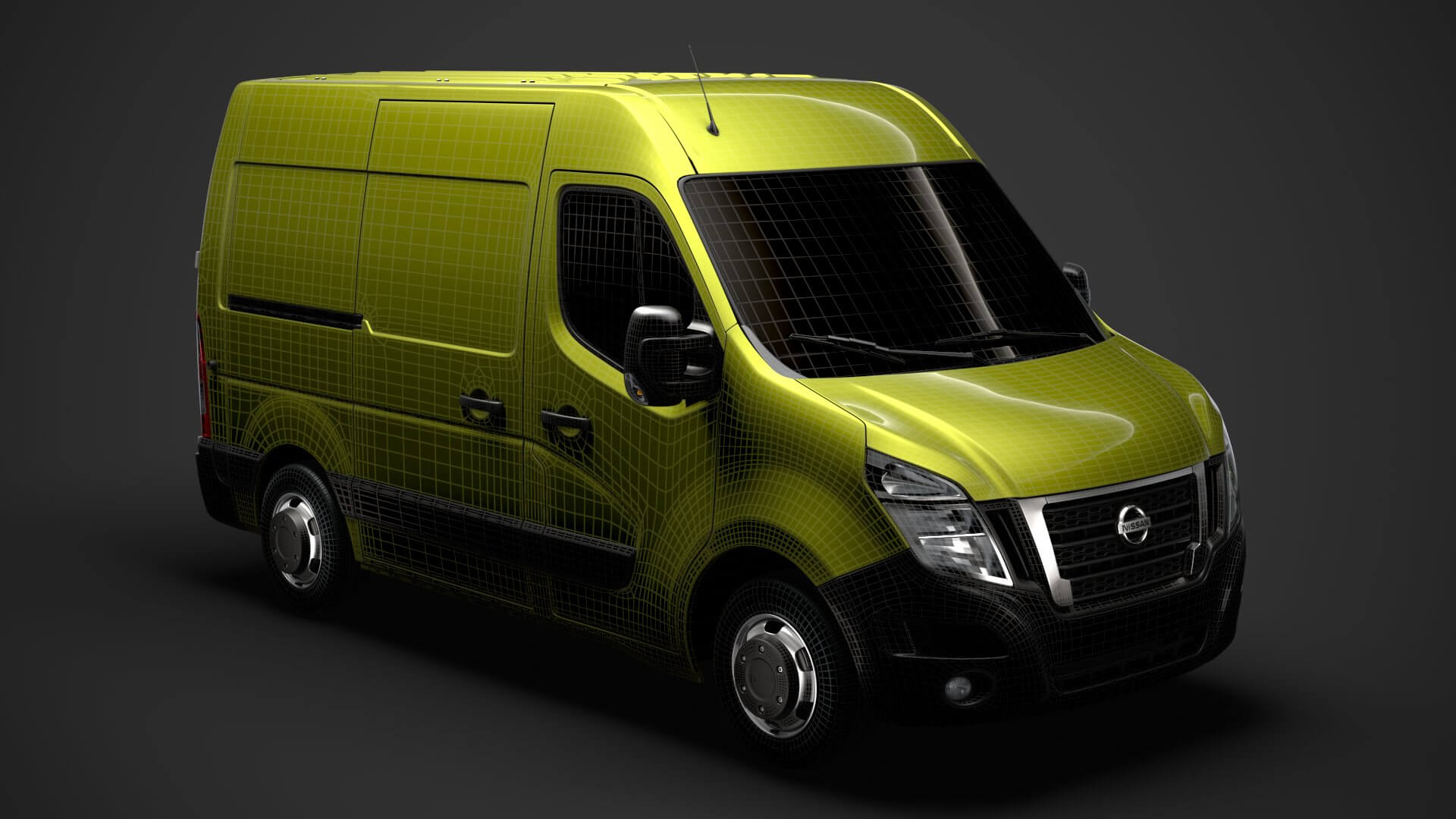 Nissan NV 400 L1H2 Van 2020 - 3D Model by Creator 3D