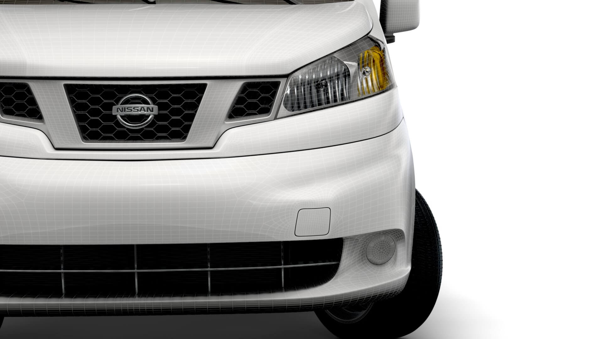 Nissan NV200 Compact Cargo SV 2022 - 3D Model by Creator 3D