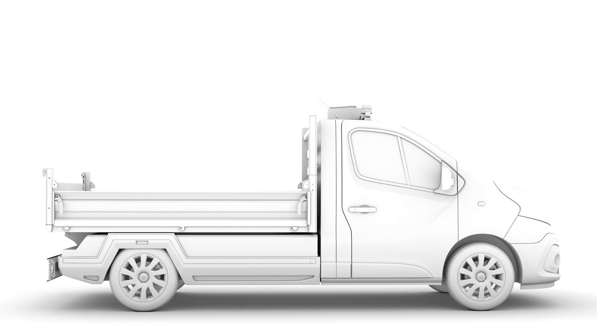 Nissan NV300 Tipper 2020 - 3D Model by Creator 3D