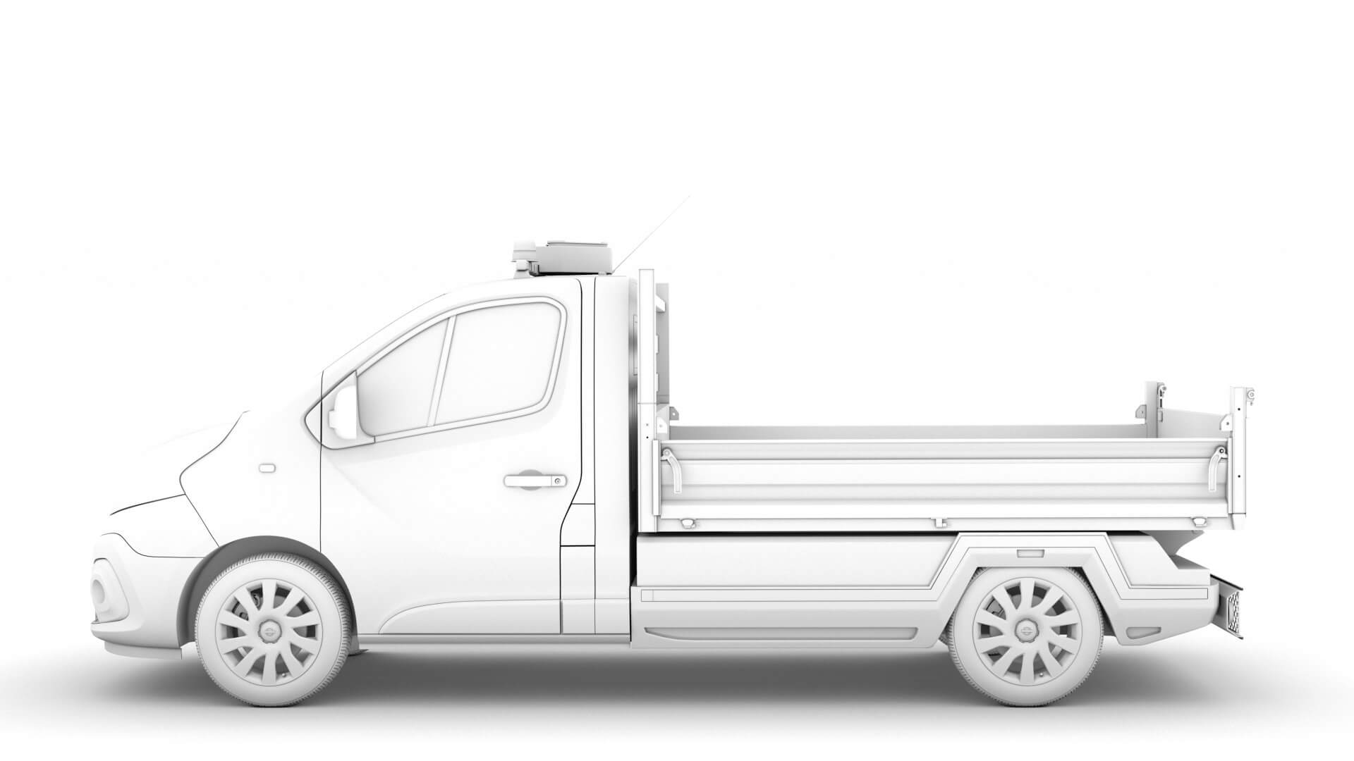 Nissan NV300 Tipper 2020 - 3D Model by Creator 3D