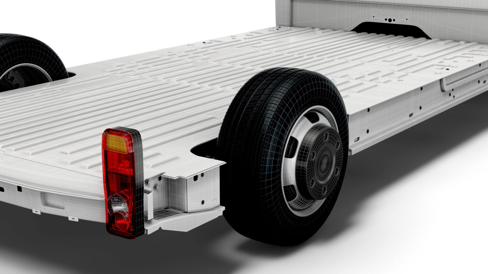 Nissan NV400 FWD LL35 L3H1 Platform Cab 2021 - 3D Model by Creator 3D