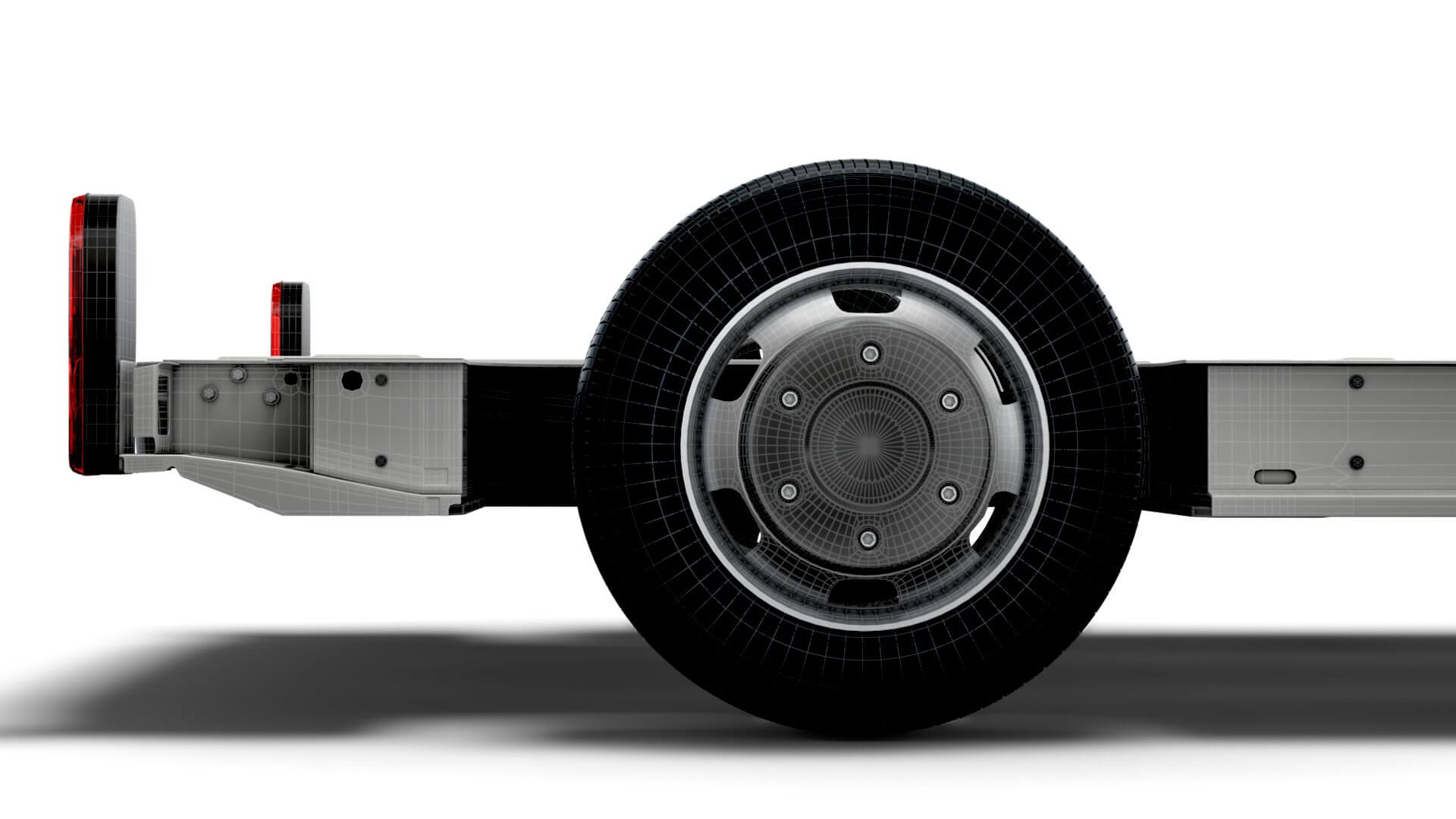 Nissan NV400 FWD LL35 L3H1 Platform Cab 2021 - 3D Model by Creator 3D