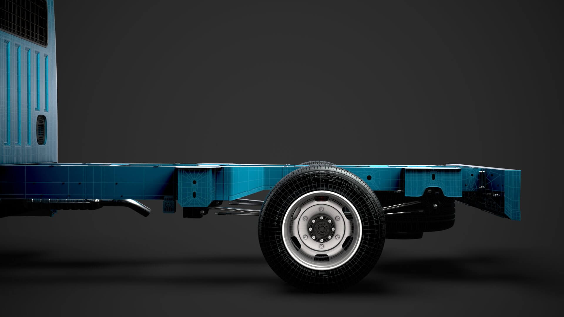 Nissan NV400 SingleCab DW E20 Chassis 2014 - 3D Model by Creator 3D