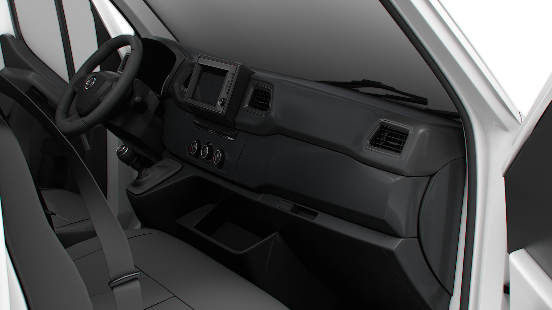 Nissan NV400 Van L1H2 HQ Interior 2021 - 3D Model by Creator 3D