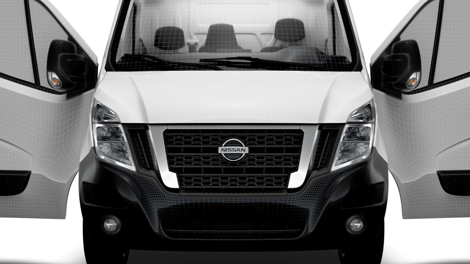 Nissan NV400 Van L1H2 HQ Interior 2021 - 3D Model by Creator 3D