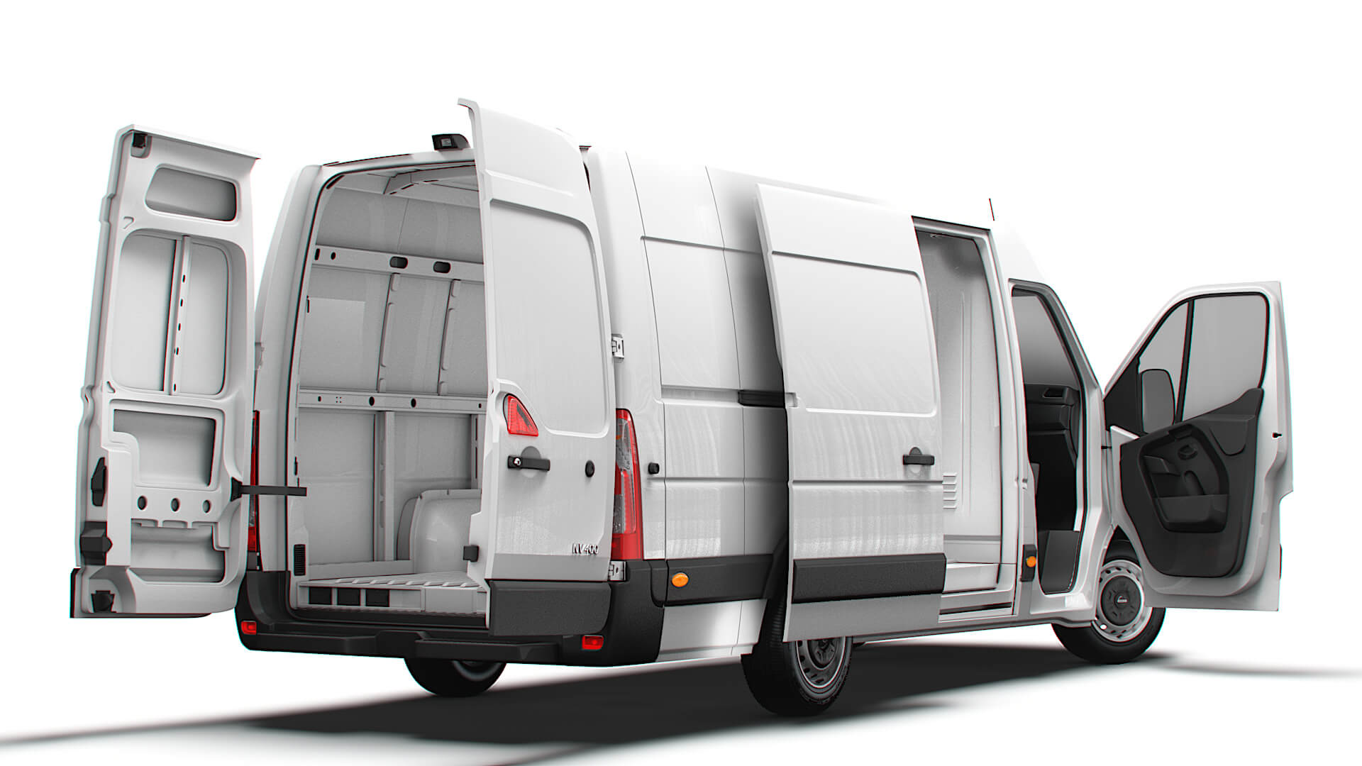 Nissan NV400 Van L3H2 RWD HQ Interior 2021 - 3D Model by Creator 3D