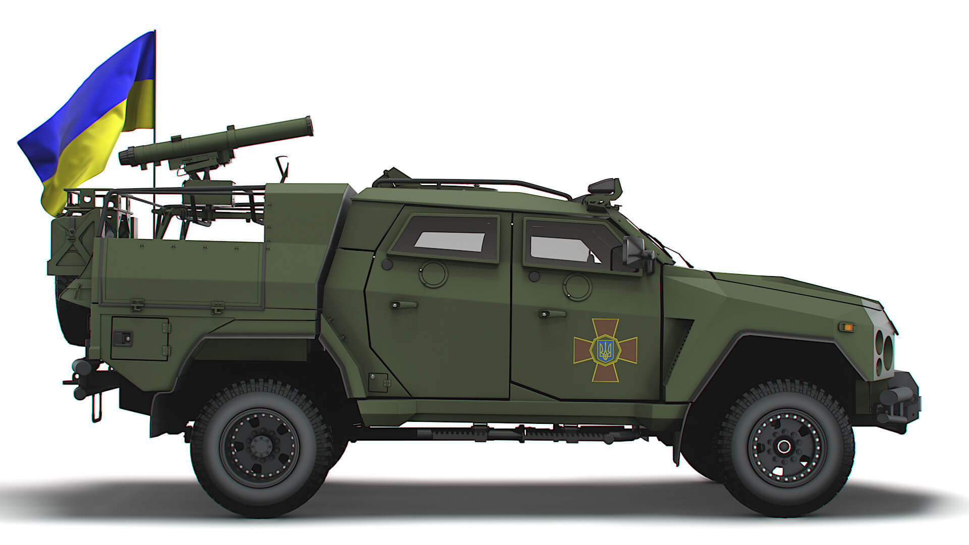 Novator ATGM Stugna P 2022 - 3D Model by Creator 3D