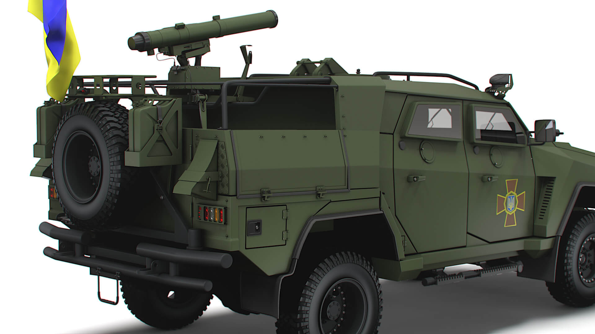 Novator ATGM Stugna P 2022 - 3D Model by Creator 3D