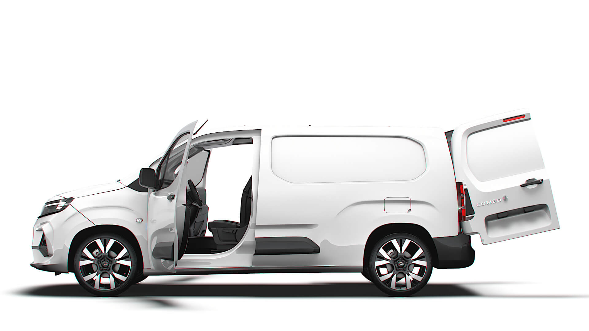 Opel Combo E LWB Van HQ Interior 2024 - 3D Model by Creator 3D