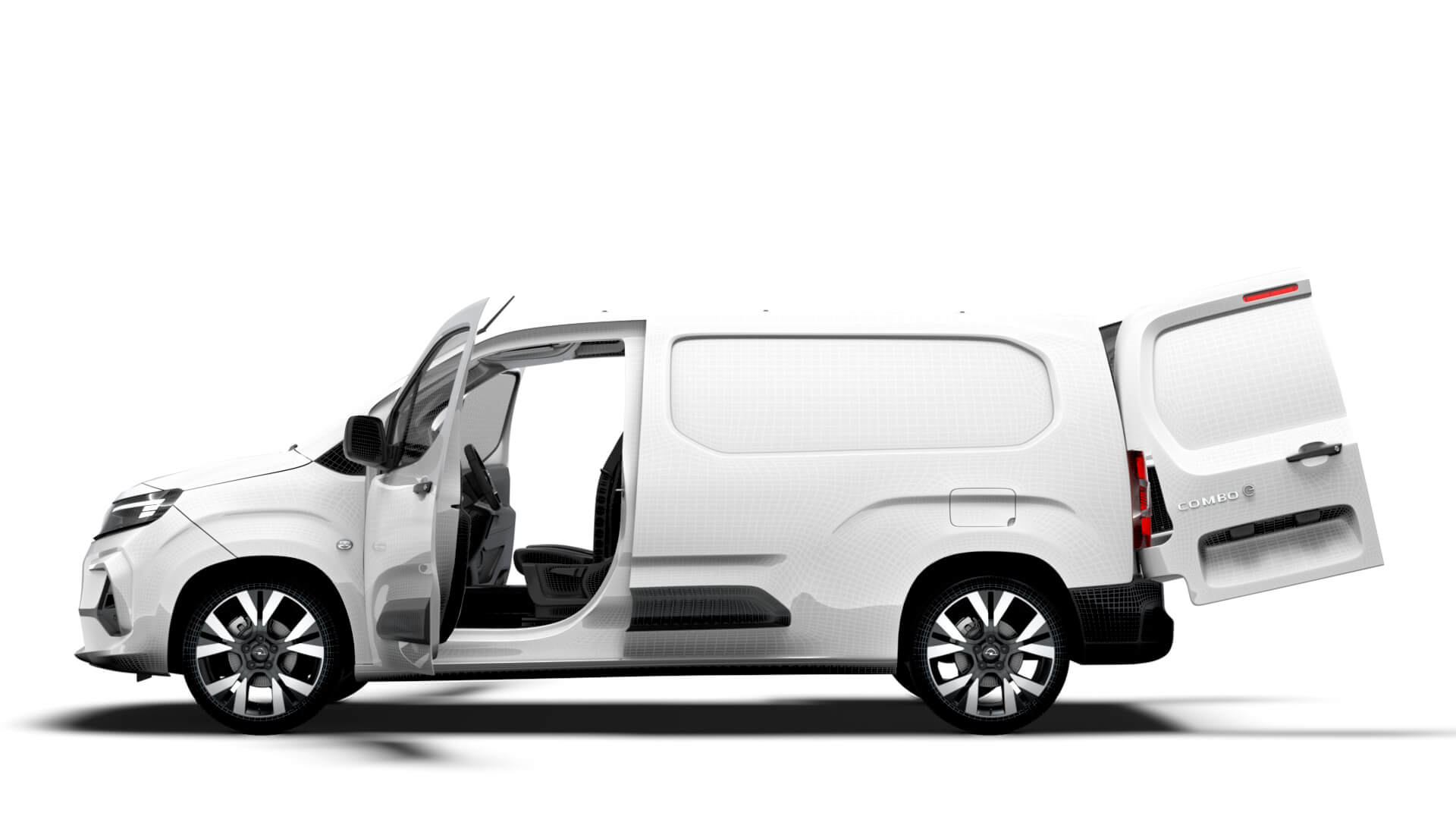 Opel Combo E LWB Van HQ Interior 2024 - 3D Model by Creator 3D