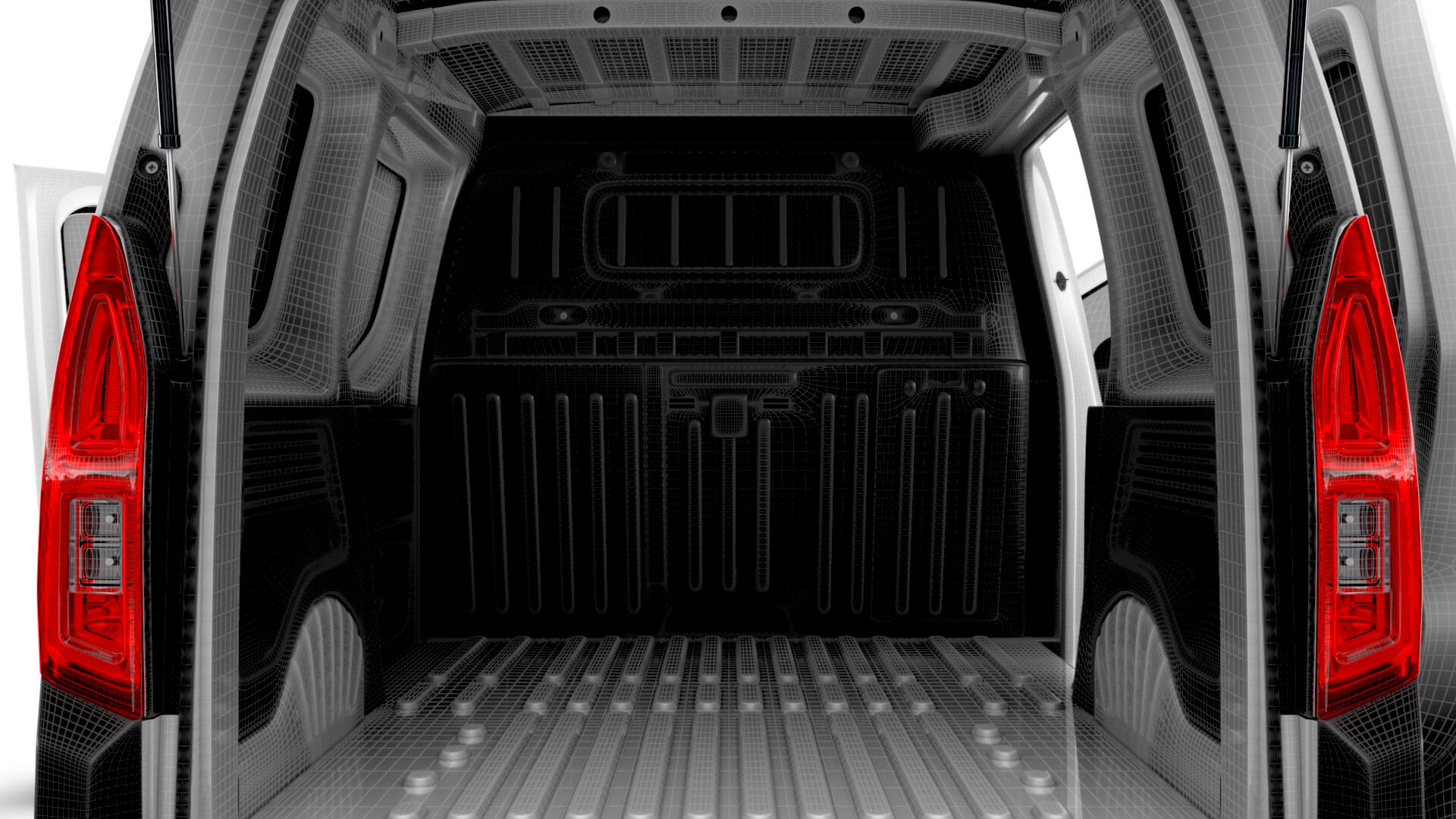 Opel Combo E SWB Van Tailgate HQ Interior 2024 - 3D Model by Creator 3D