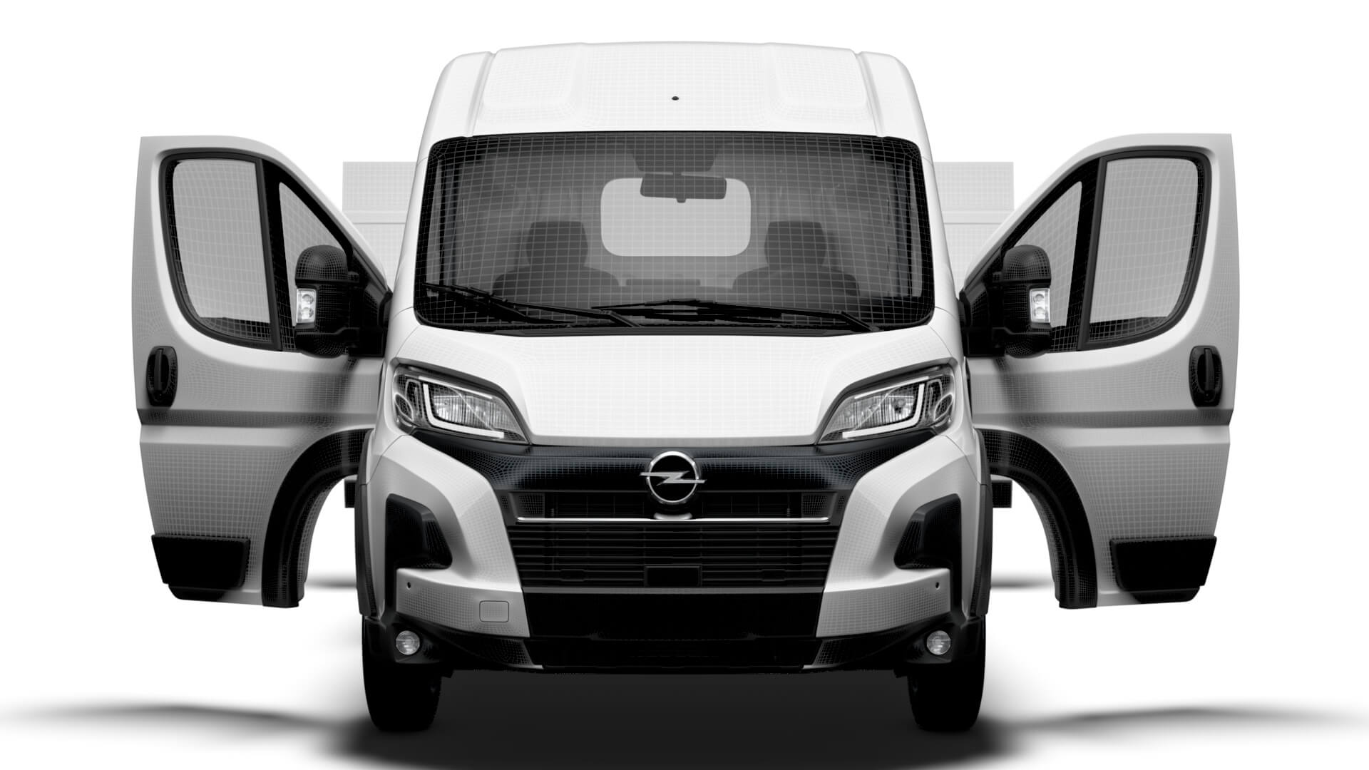 Elegantes Opel Movano Masse Ebenbild