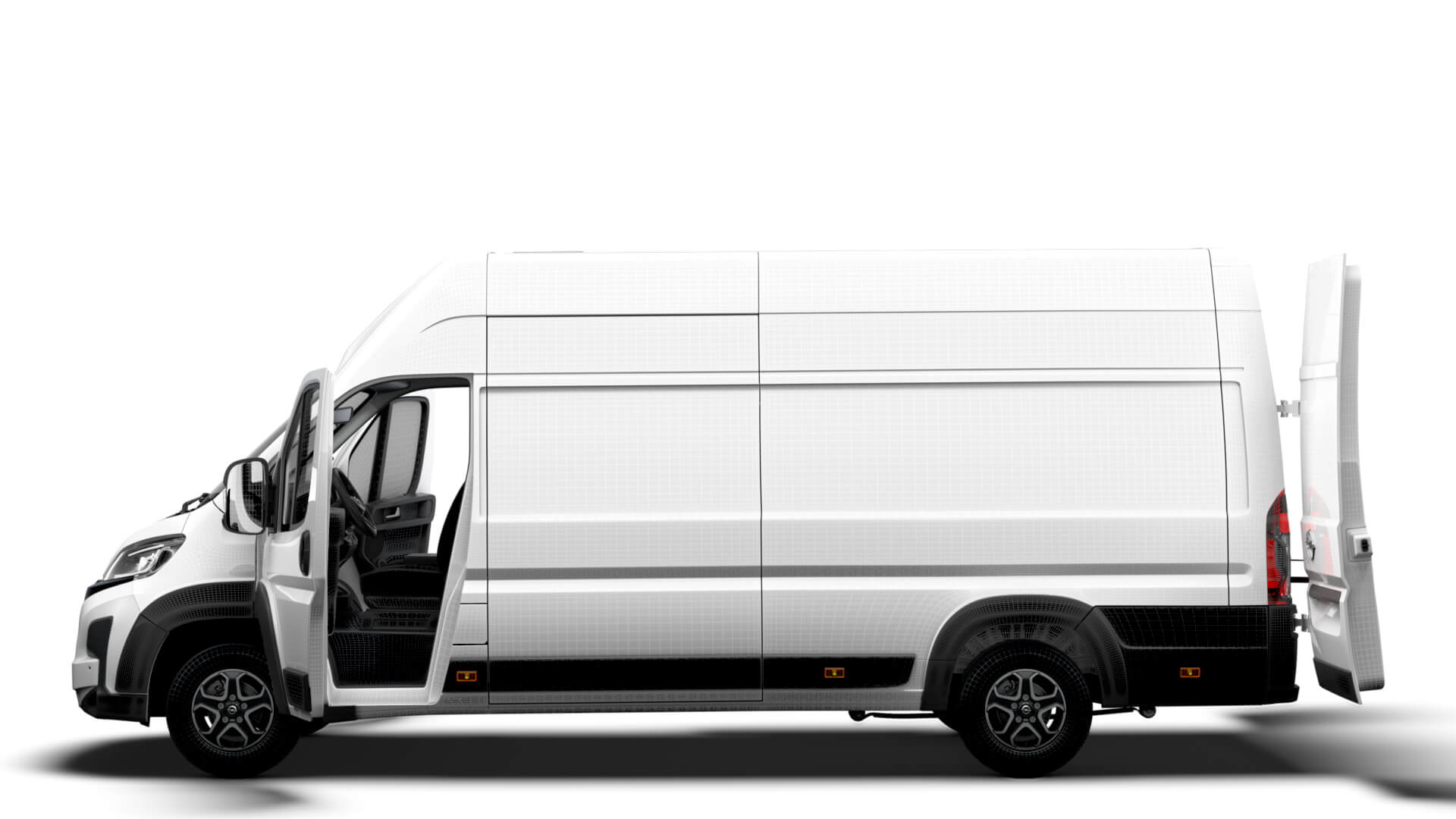 Opel Movano E Van L4H3 HQ Interior 2025 - 3D Model by Creator 3D