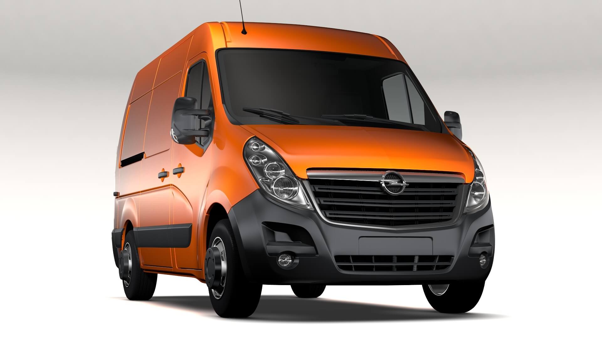 Opel Movano L1H2 Van 2016 - 3D Model by Creator 3D