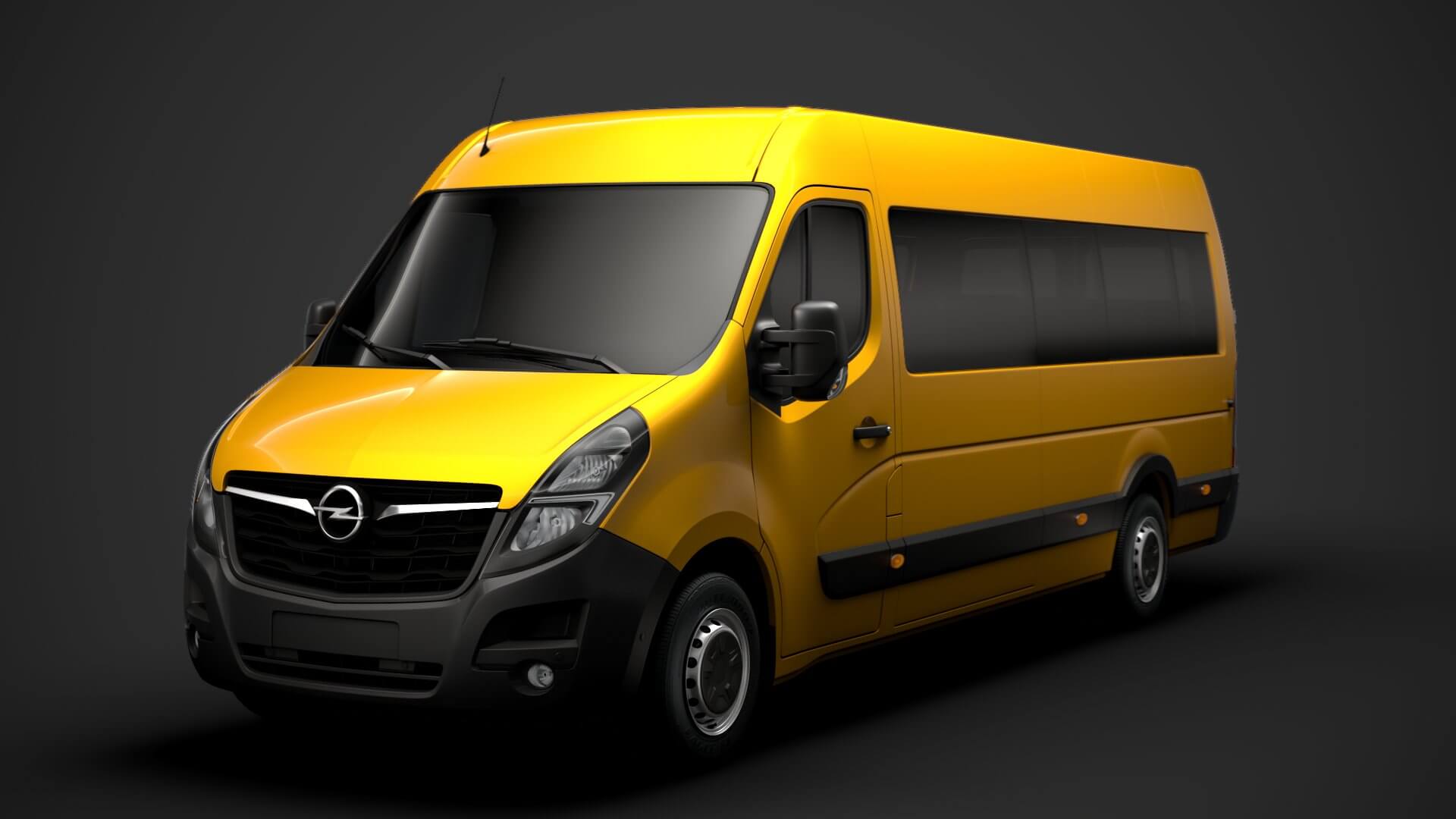 Opel Movano L4H2 MiniBus 2020 - 3D Model by Creator 3D