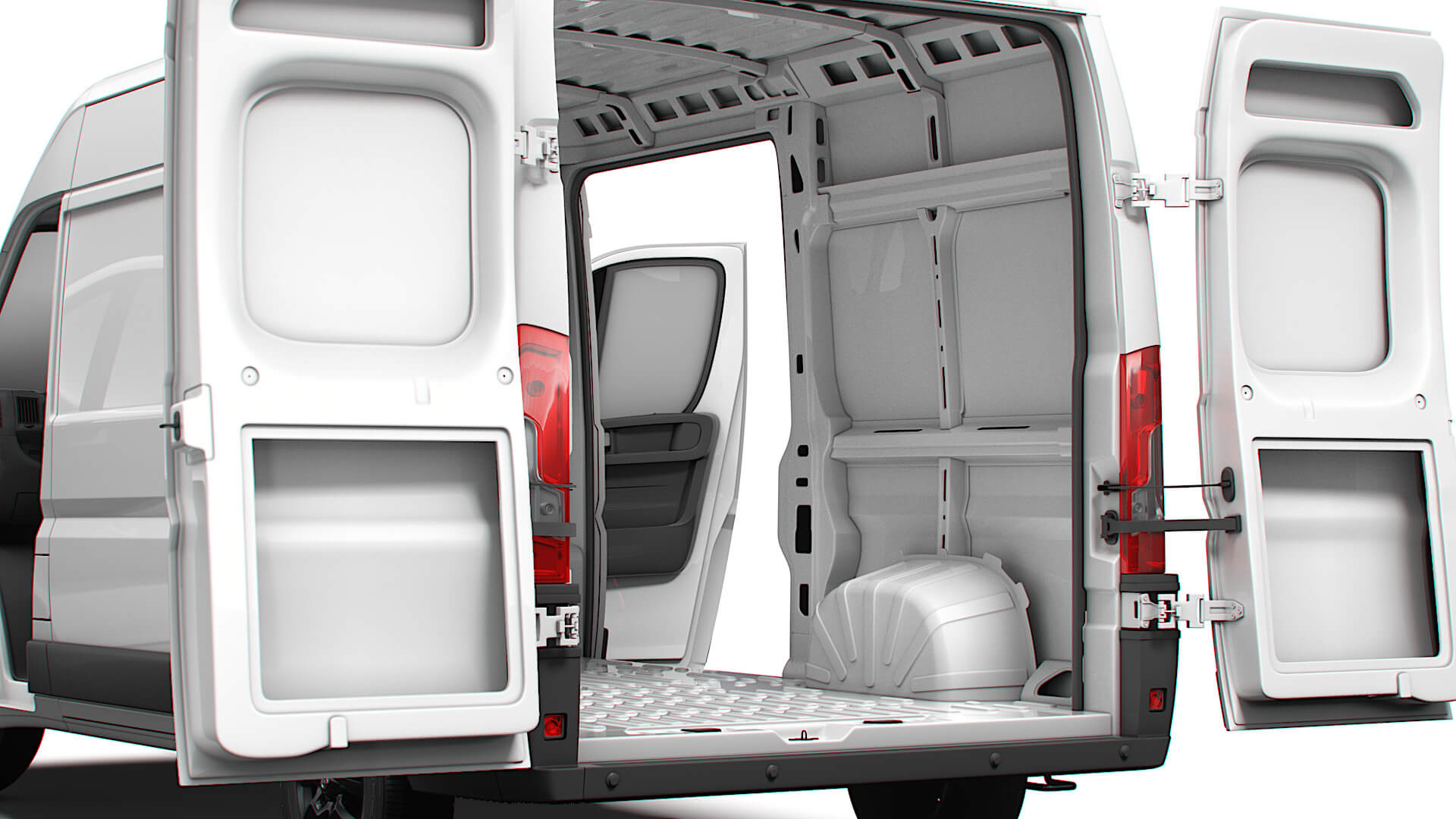 Opel Movano Van L2H2 HQ Interior 2023 - 3D Model by Creator 3D