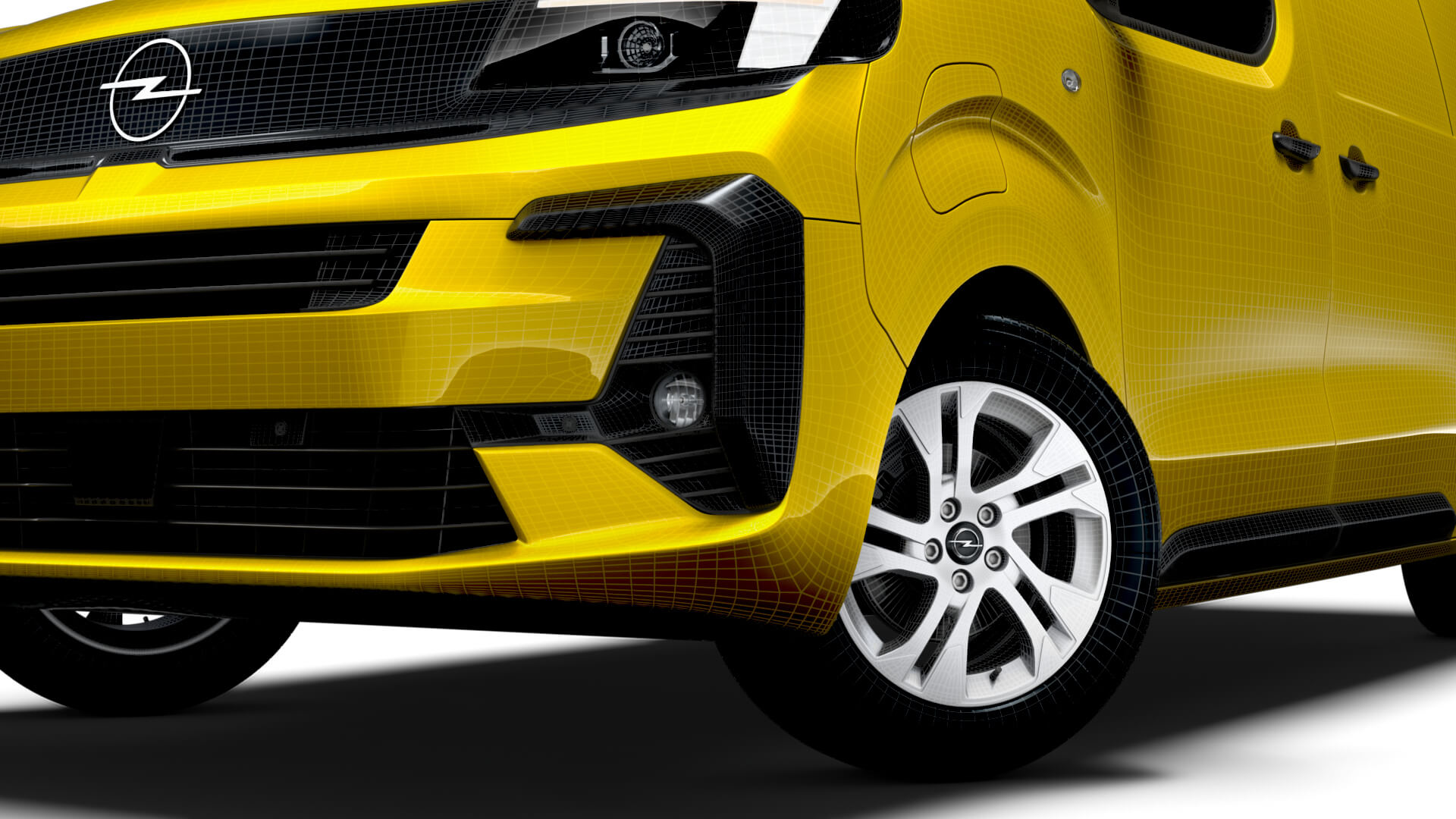 Opel Vivaro Electric Van L2 2024 - 3D Model by Creator 3D