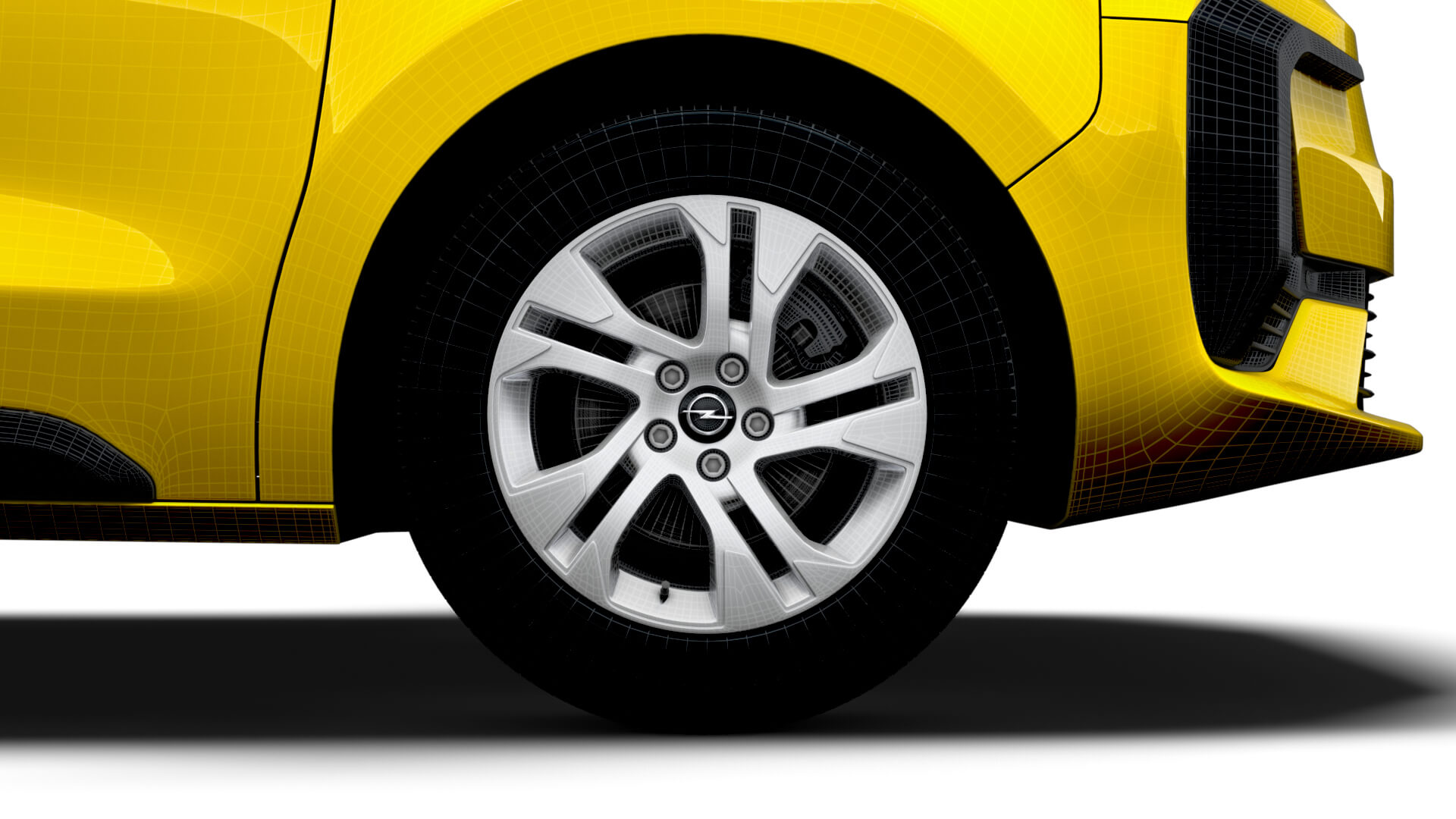 Opel Vivaro Electric Van L2 2024 - 3D Model by Creator 3D