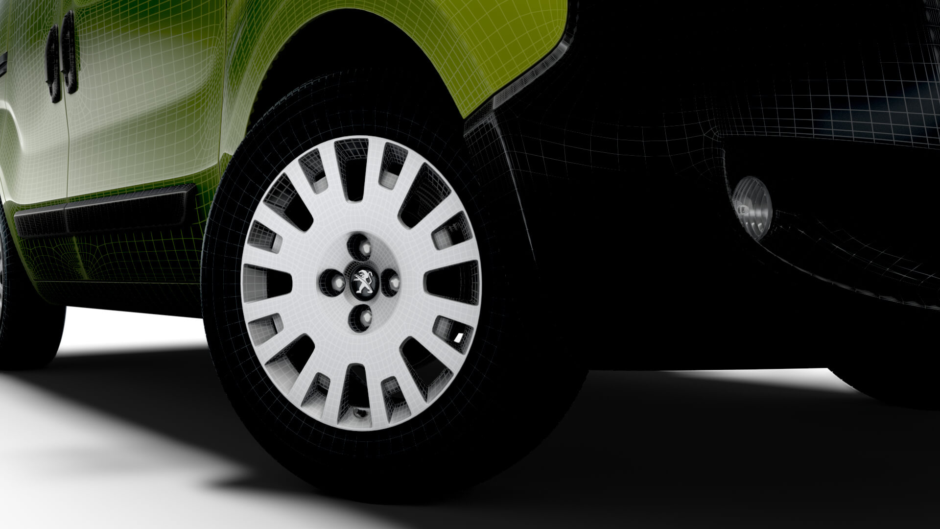 Peugeot Bipper 2017 - 3D Model by Creator 3D