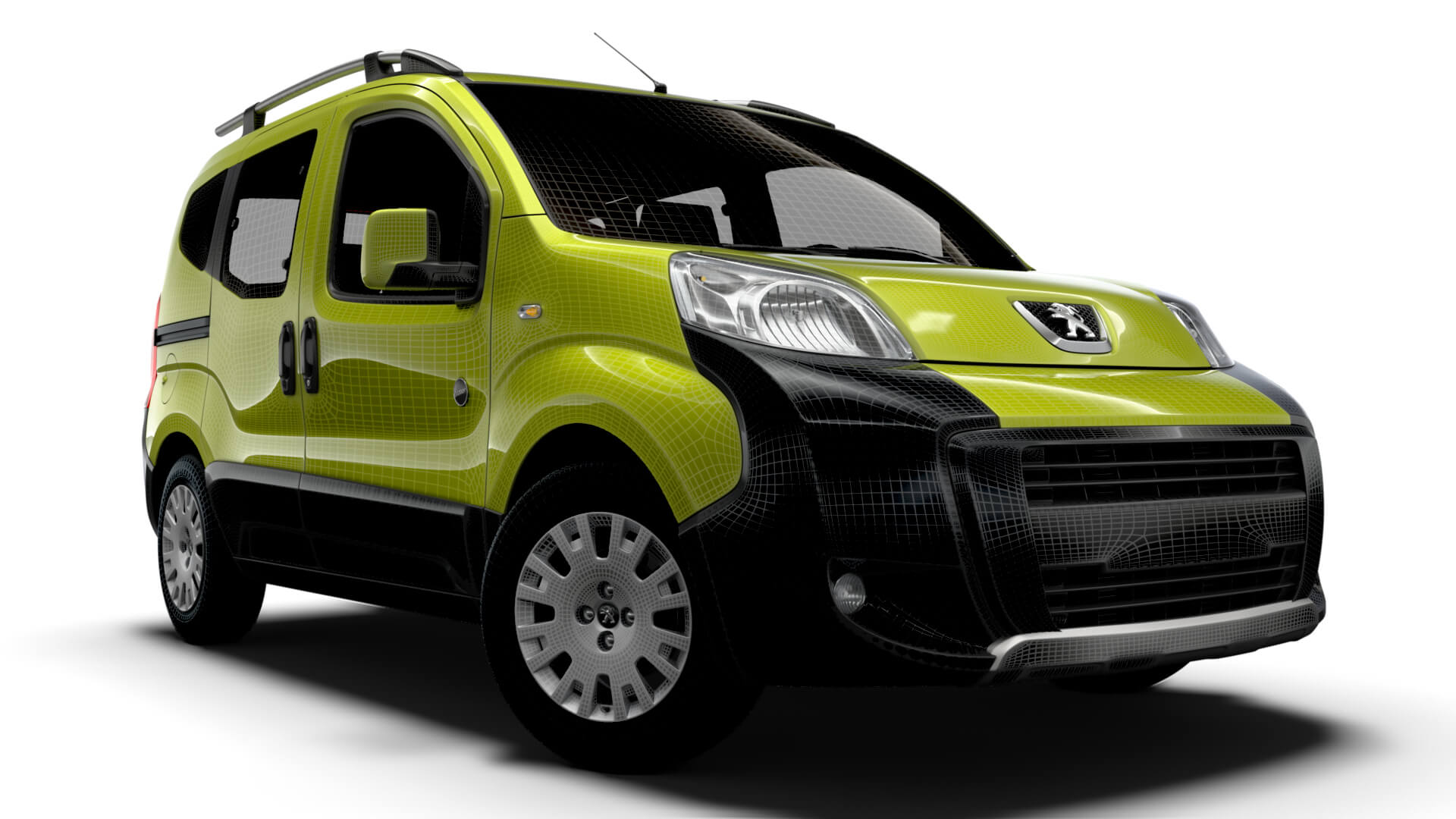 Peugeot Bipper Tepee Outdoor 2017 - 3D Model by Creator 3D