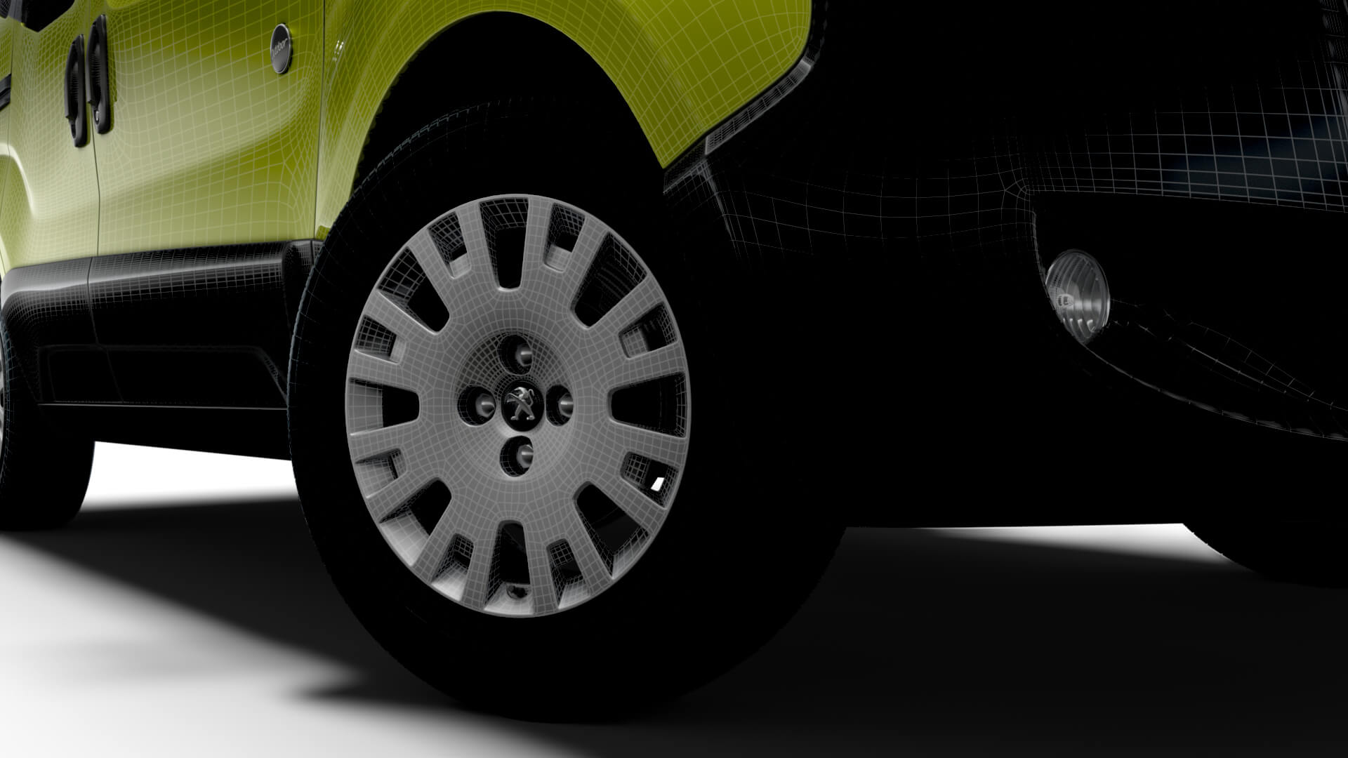 Peugeot Bipper Tepee Outdoor 2017 - 3D Model by Creator 3D