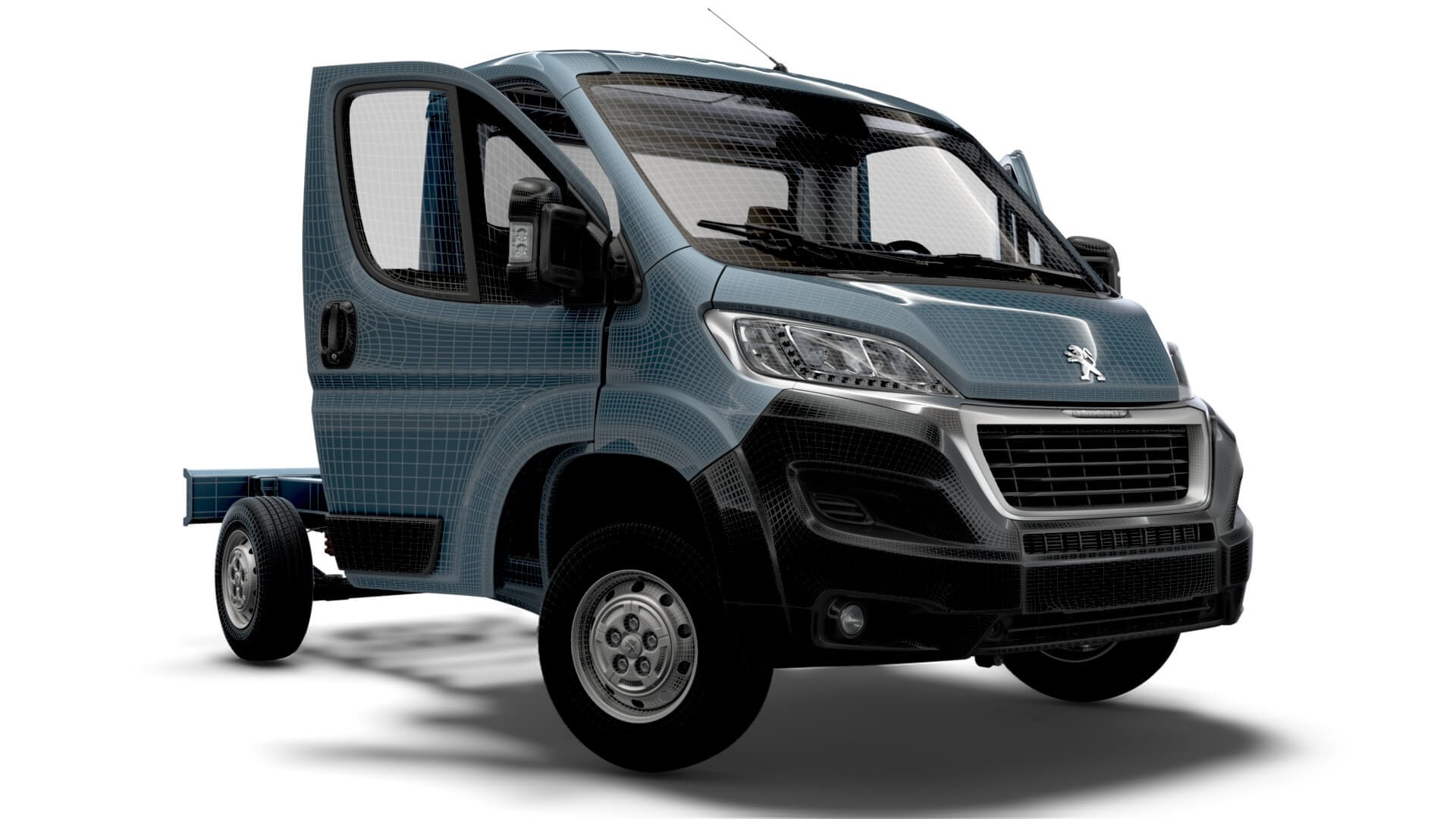 Peugeot Boxer Chassis Hqinterior Scab 3000WB 2023 - 3D Model by Creator 3D