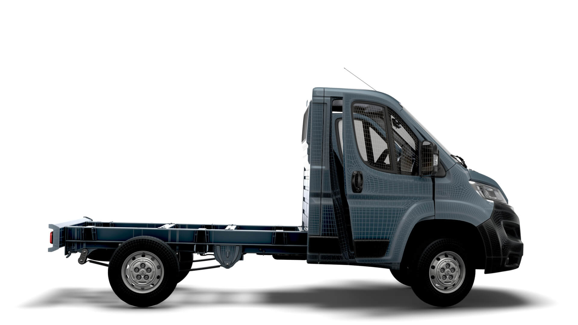 Peugeot Boxer Chassis Hqinterior Scab 3000WB 2023 - 3D Model by Creator 3D