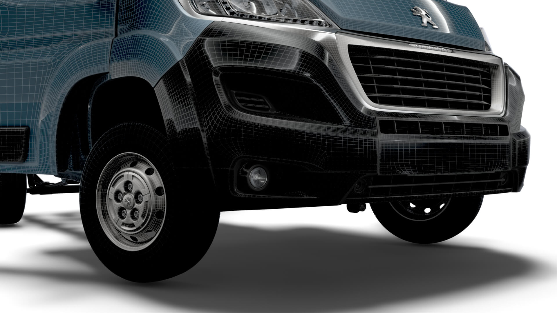 Peugeot Boxer Chassis Hqinterior Scab 3000WB 2023 - 3D Model by Creator 3D