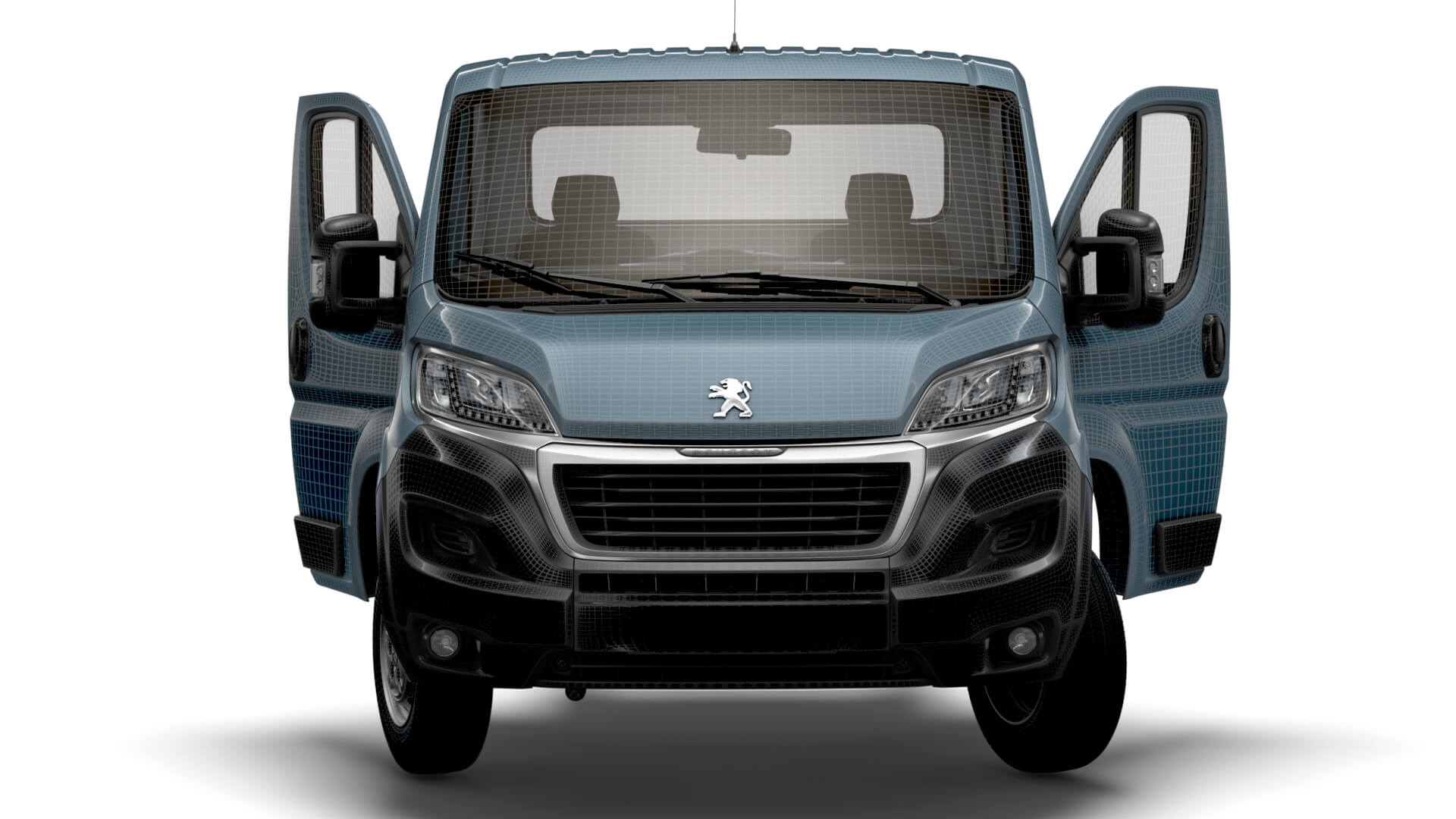 Peugeot Boxer Chassis Hqinterior Scab 3000WB 2023 - 3D Model by Creator 3D