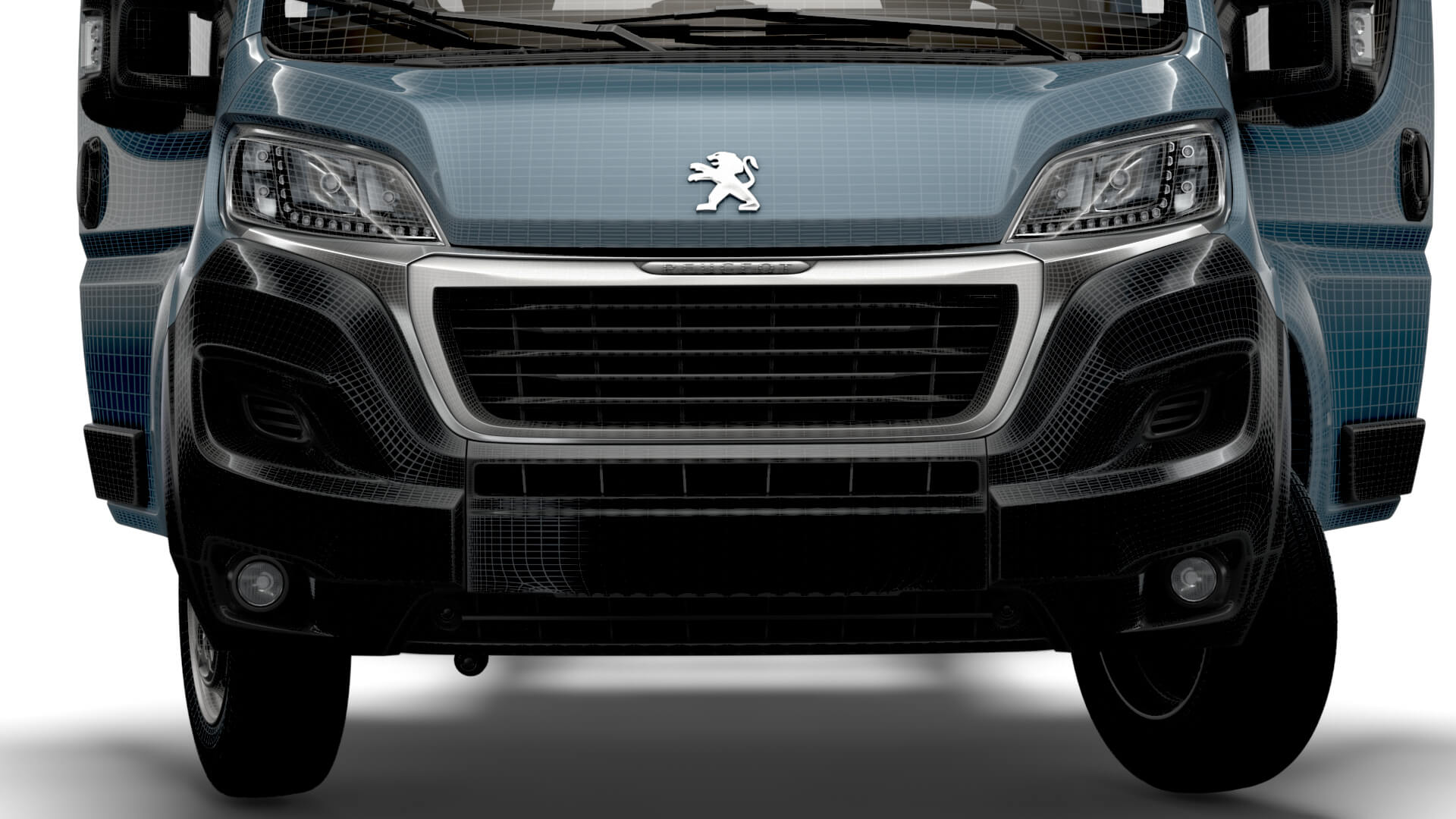 Peugeot Boxer Chassis Hqinterior Scab 3000WB 2023 - 3D Model by Creator 3D