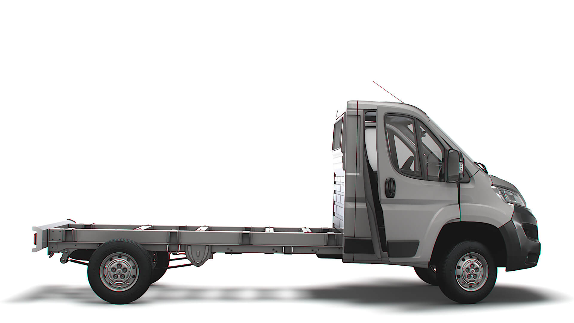 Peugeot Boxer Chassis Hqinterior Scab 3800WB 2023 - 3D Model by Creator 3D