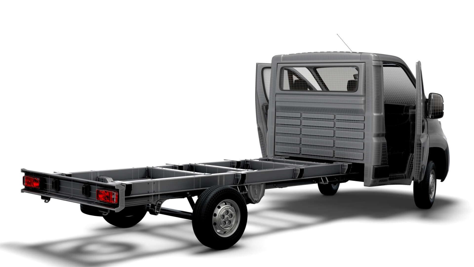 Peugeot Boxer Chassis Hqinterior Scab 4035Wbxl 2023 - 3D Model by ...