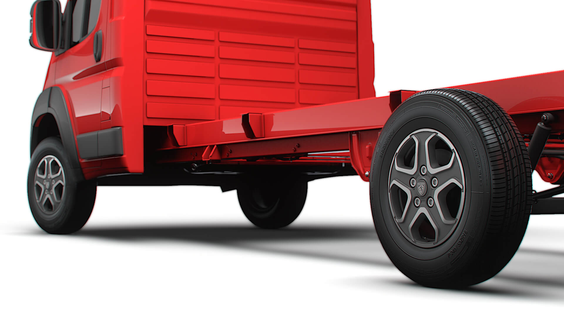 Peugeot Boxer Chassis Scab 4300WB 2025 - 3D Model by Creator 3D