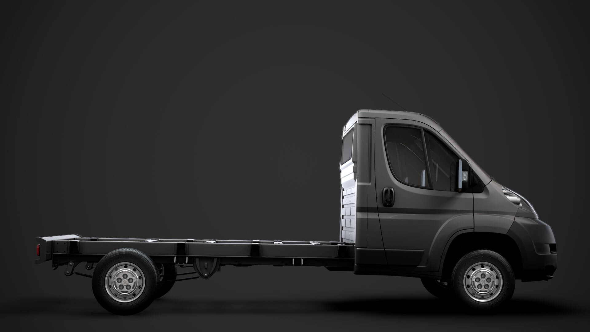 Peugeot Boxer Chassis Truck Single Cab 3800WB 2014 - 3D Model by Creator 3D